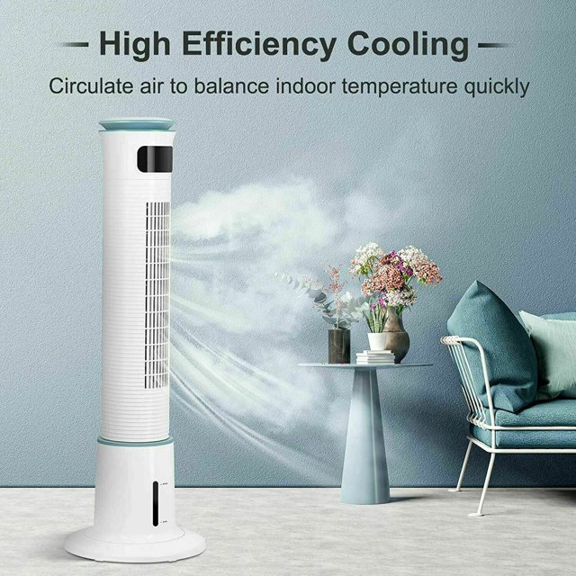 Clearance! 43 inch Mist Tower Fan, 12 Speeds & 3 Modes Settings ...