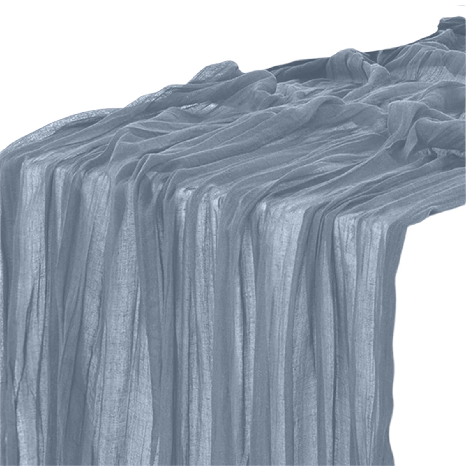 Clearance Under $5 Boovnll Cheesecloth Table Runner, 36x71" Boho Gauze ...