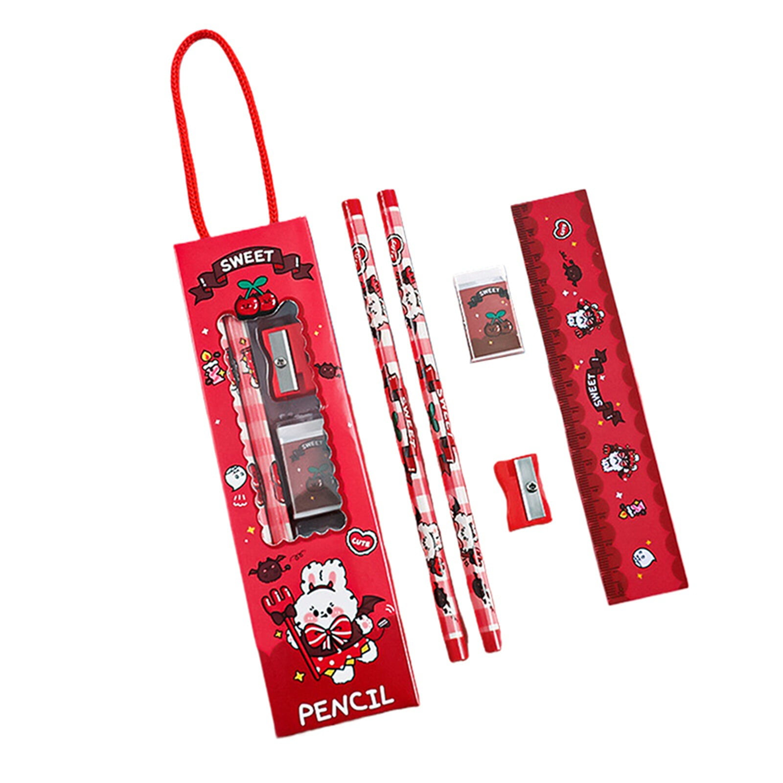 Clearance Under 5$ Cartoon Box Set of Five Sets of S-chool Season Gifts ...