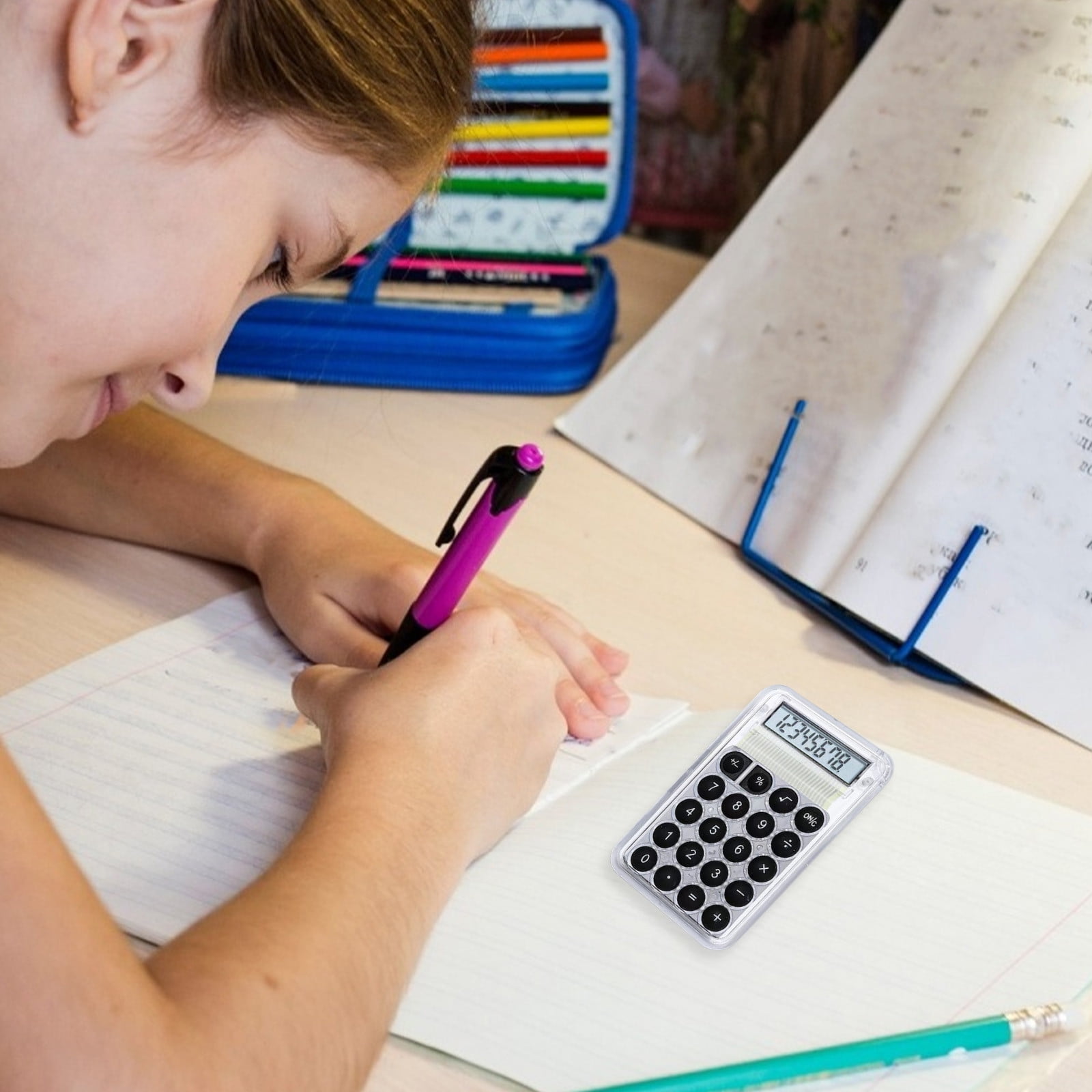 under $5 Fufafayo Basic 4 Function Calculator for Students and Office ...