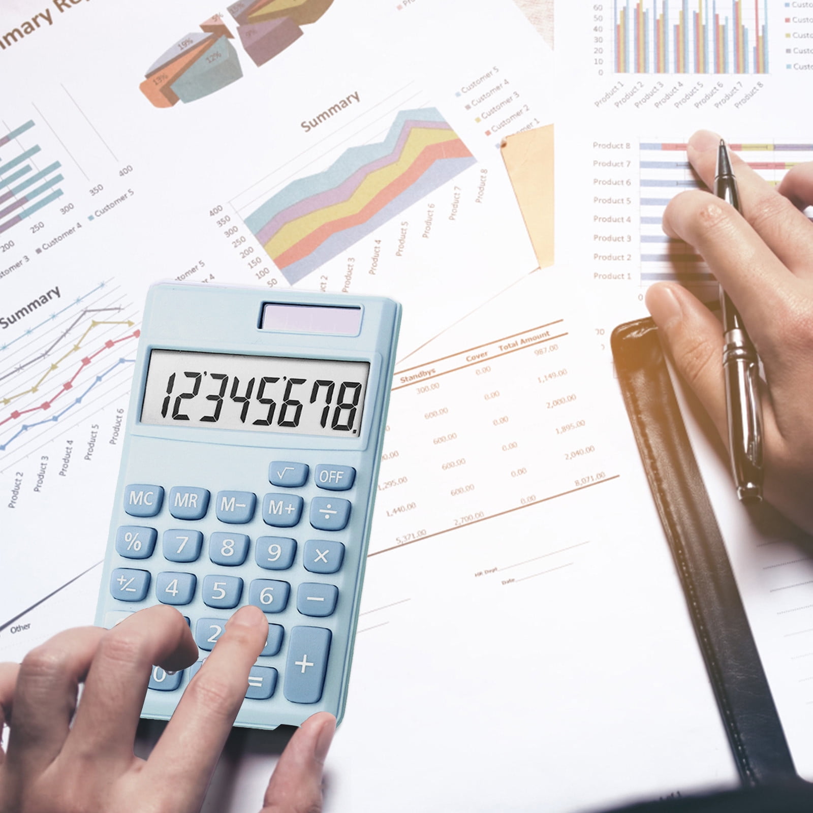 Clearance under $5 Fufafayo Basic Standard Calculators Small Digital ...