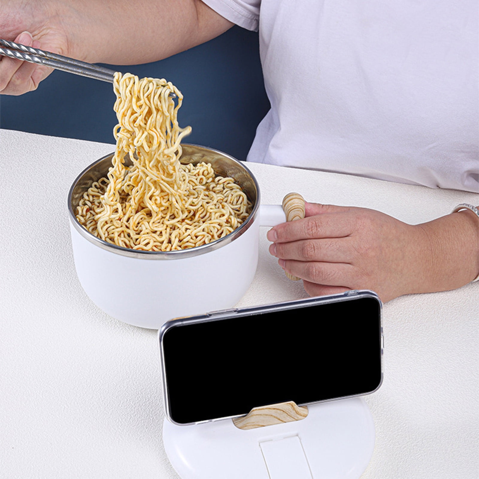 Clearance under $5 Fufafayo Microwave Ramen Bowl with Lid and Handle ...