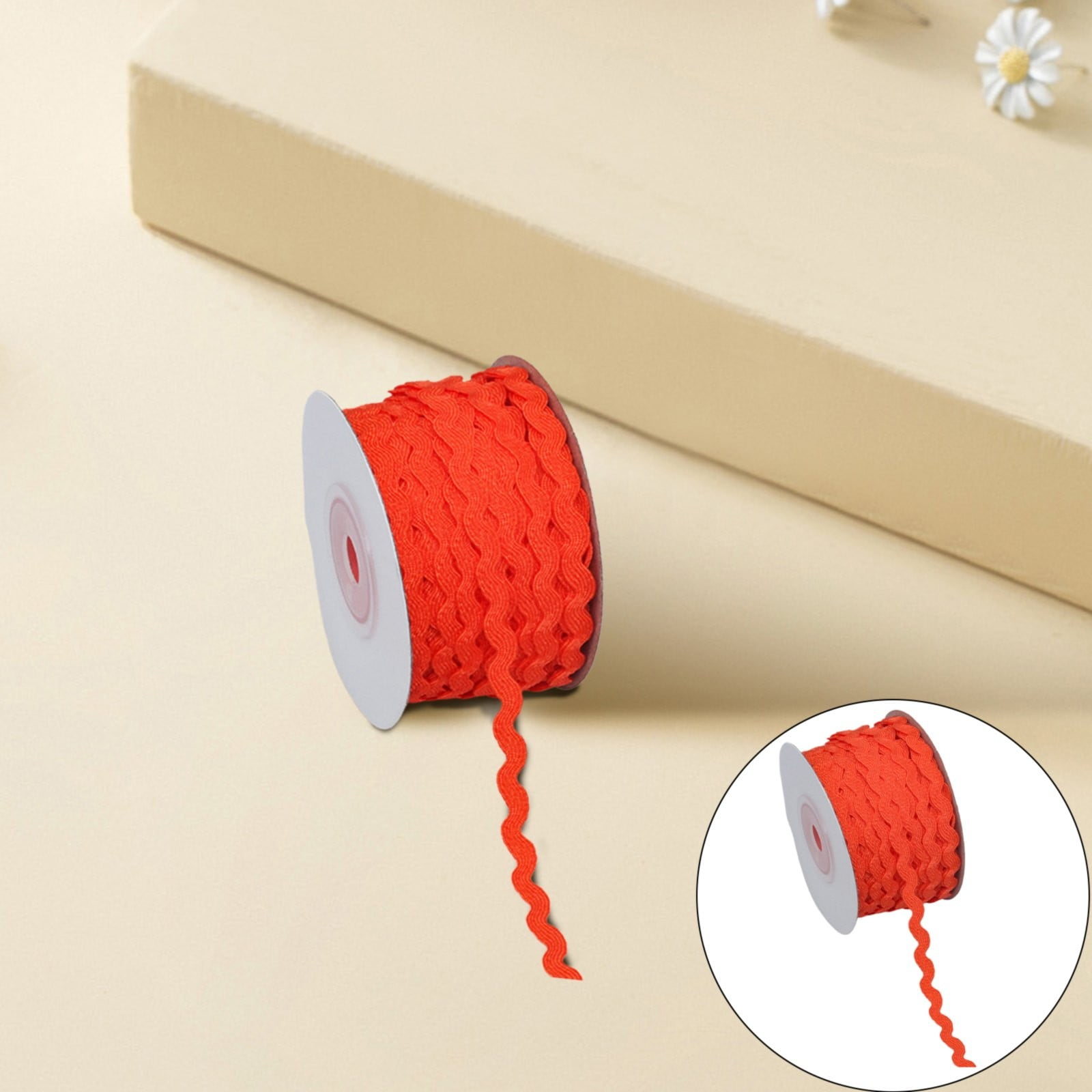 Clearance Under $5 Gift Wrapping Paper 25 Yards Bending Fringe Trim ...