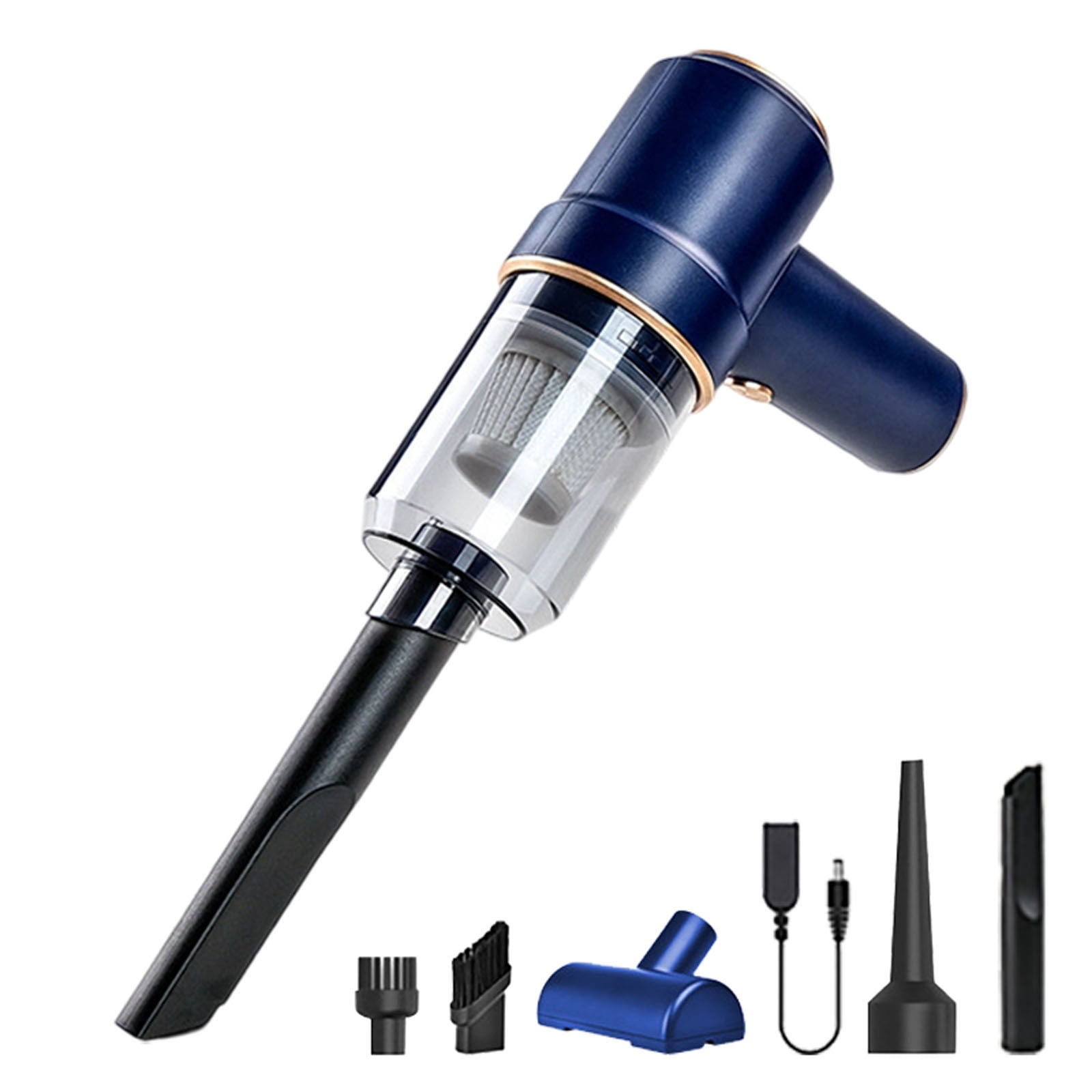 Clearance Under $5 Handheld Car Vacuum Cleaner Wireless Powerful 8000PA ...