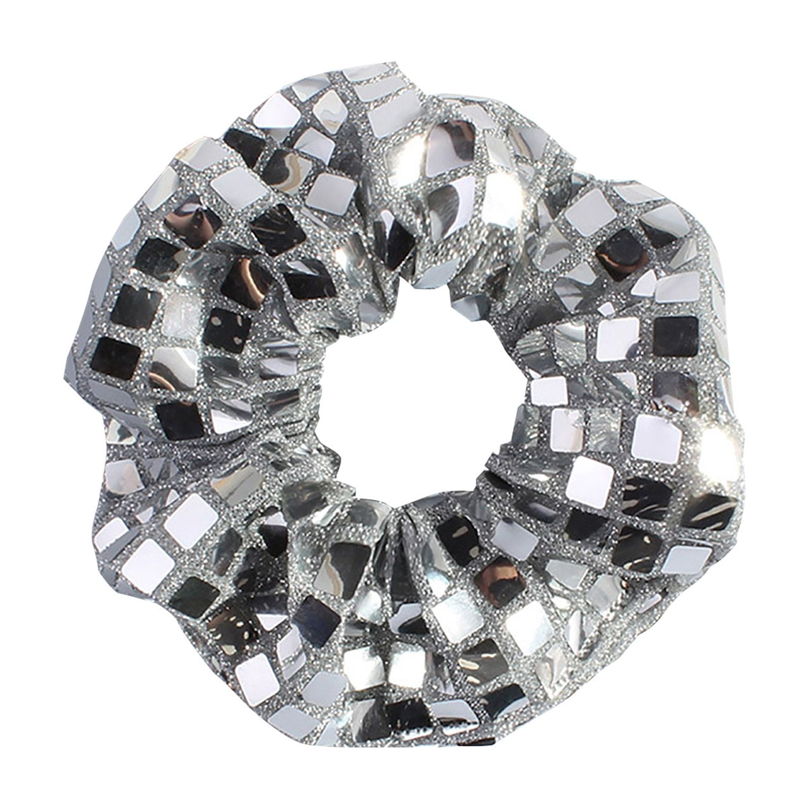 Clearance Under $5 Miqool Hair Scrunchies, Sequin Scrunchies Elastic ...