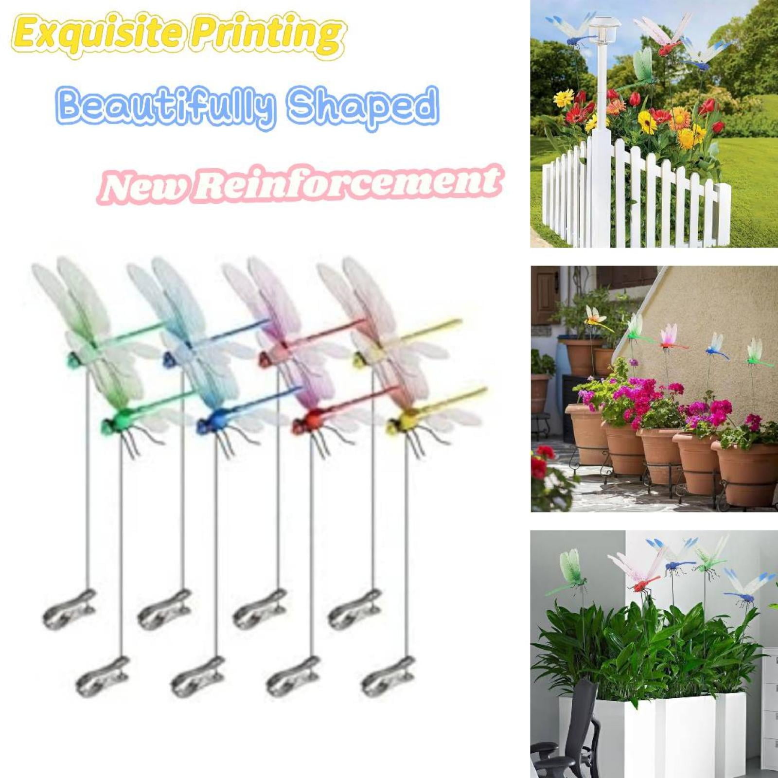 Clearance! 5 Pack Clip on Dragonfly for Bugs, Insert Pole Clip ...