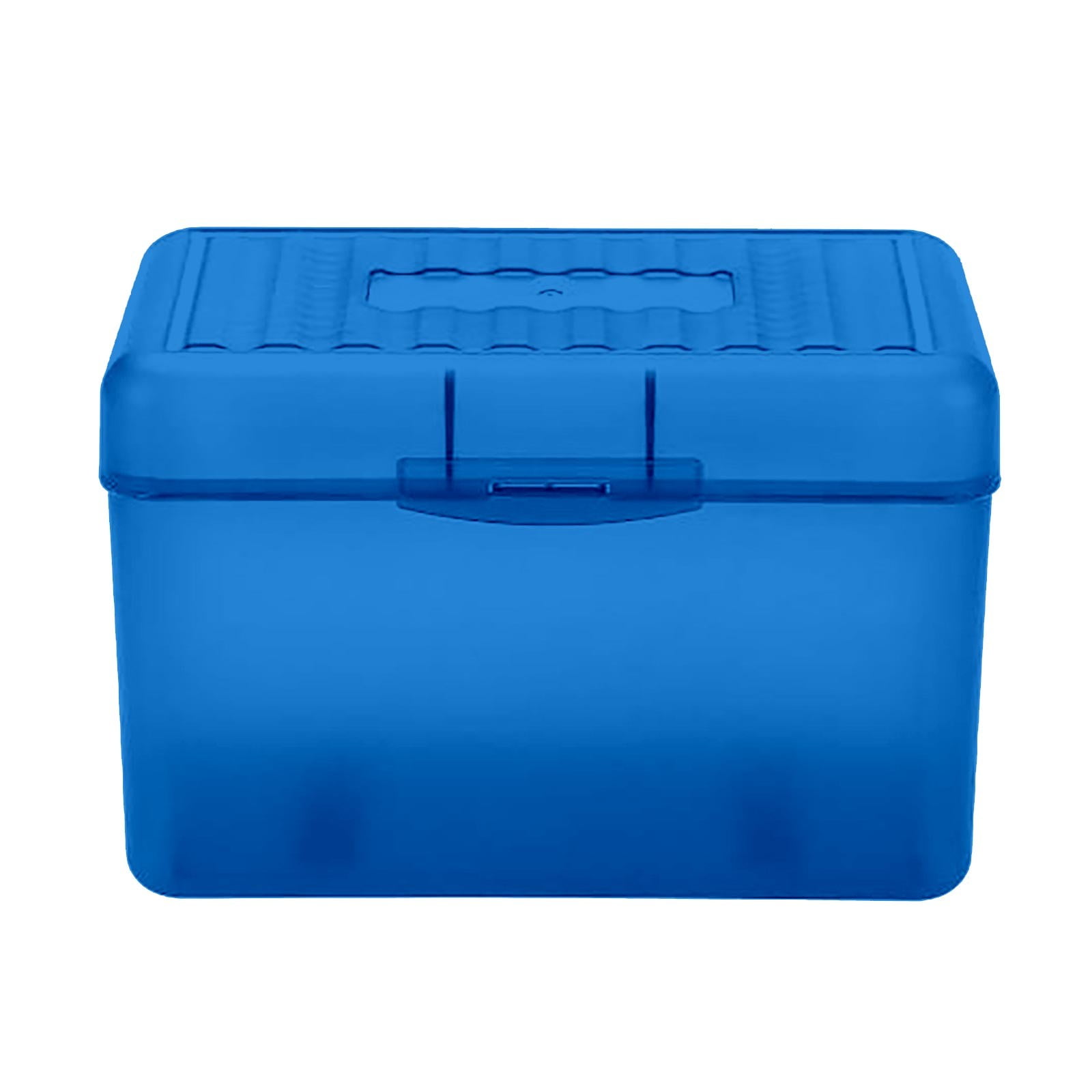 Clearance Under 5$ Plastic Card Box Desktop Storage Box Blue C, Fdelink ...