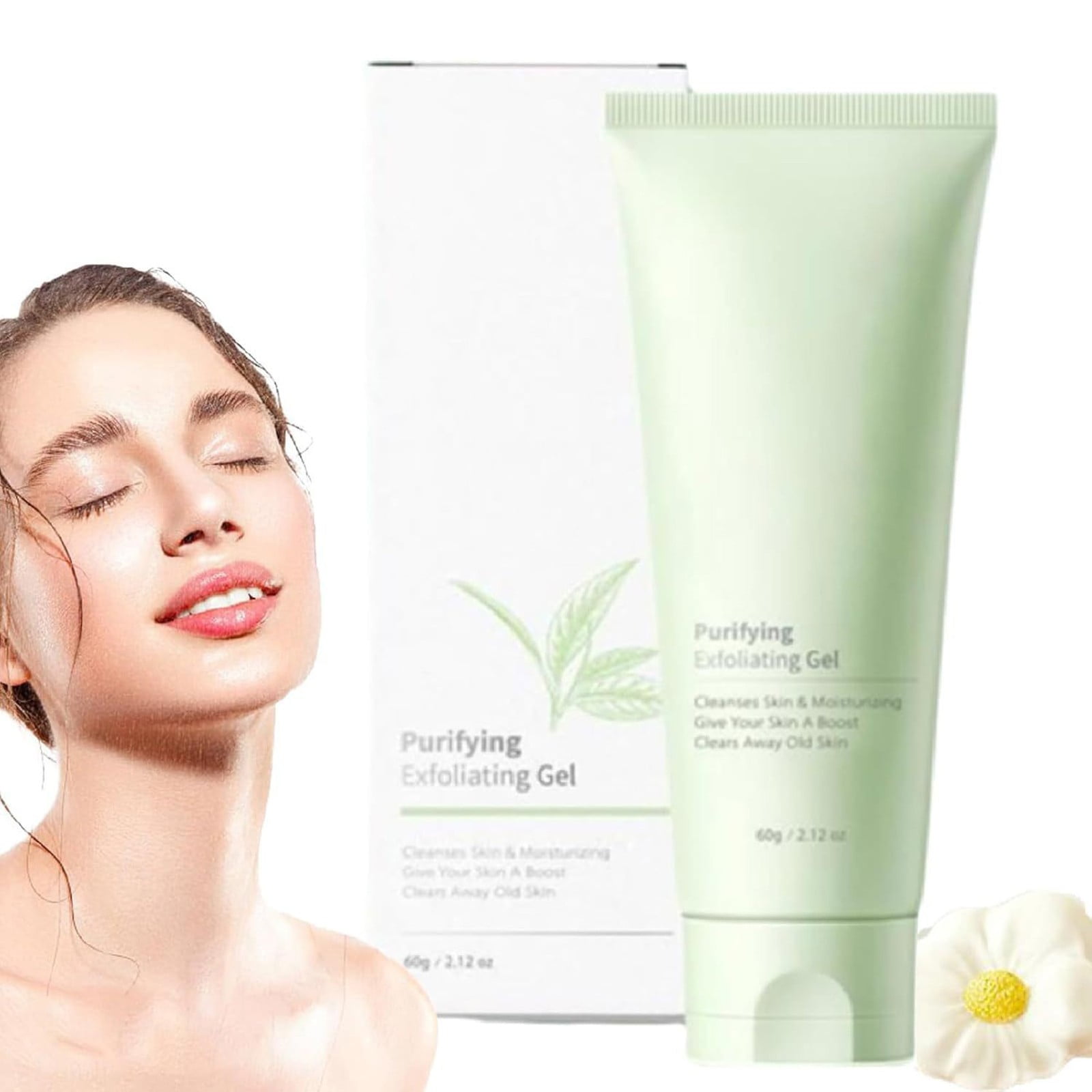 Clearance under $5 Purifying Exfoliating Gel Greteam Exfoliating Scrub ...