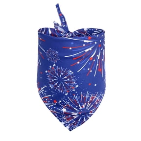 American Flag Bandana Dogs