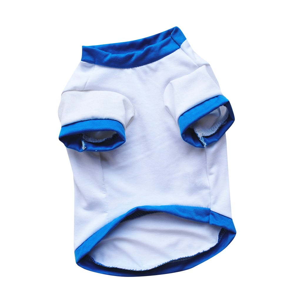 Shldybc Pet Dog Clothing Spring and Summer T-Shirt with Sleeves and ...