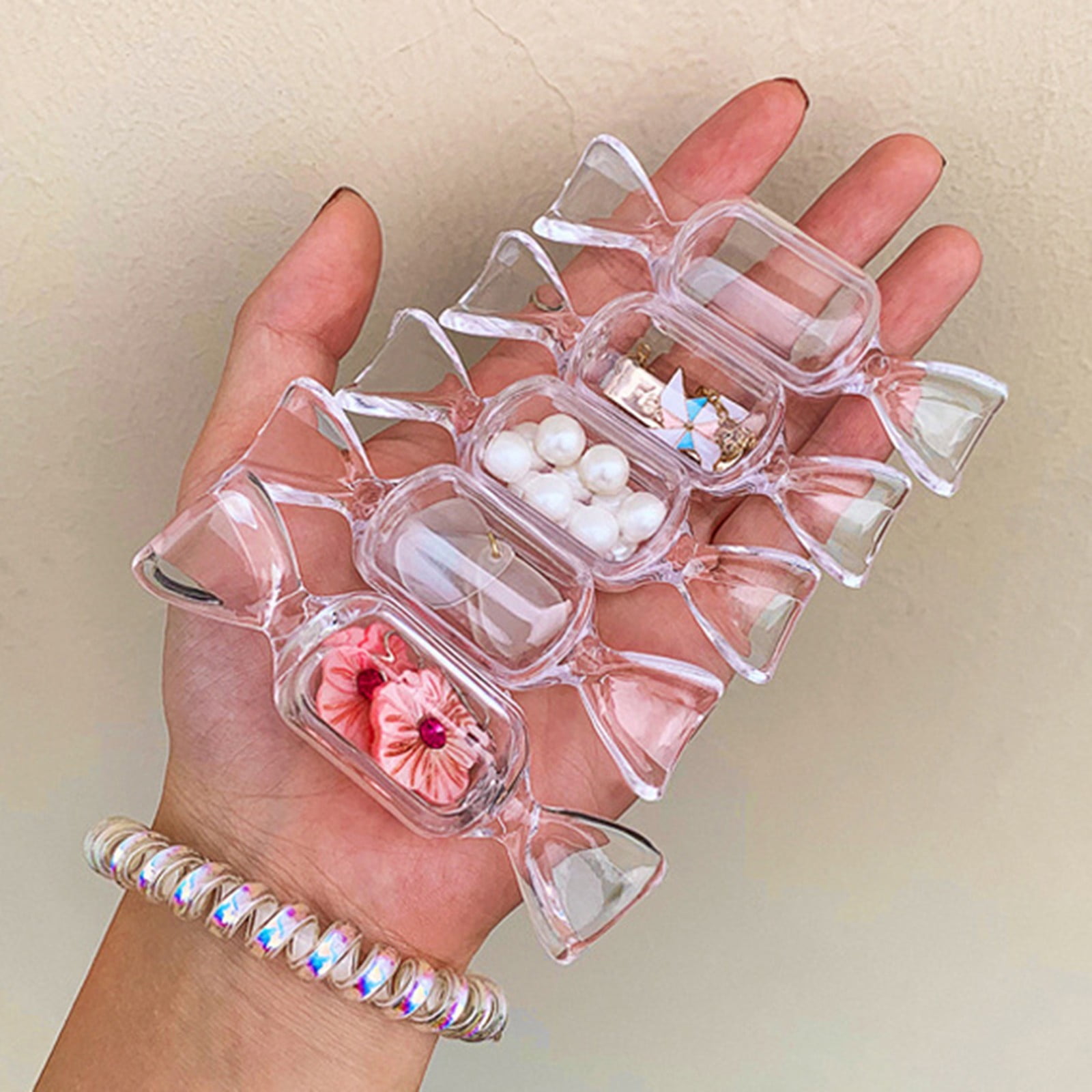 Clearance Under $5 Small Plastic Containers with Lids Candy Shaped ...