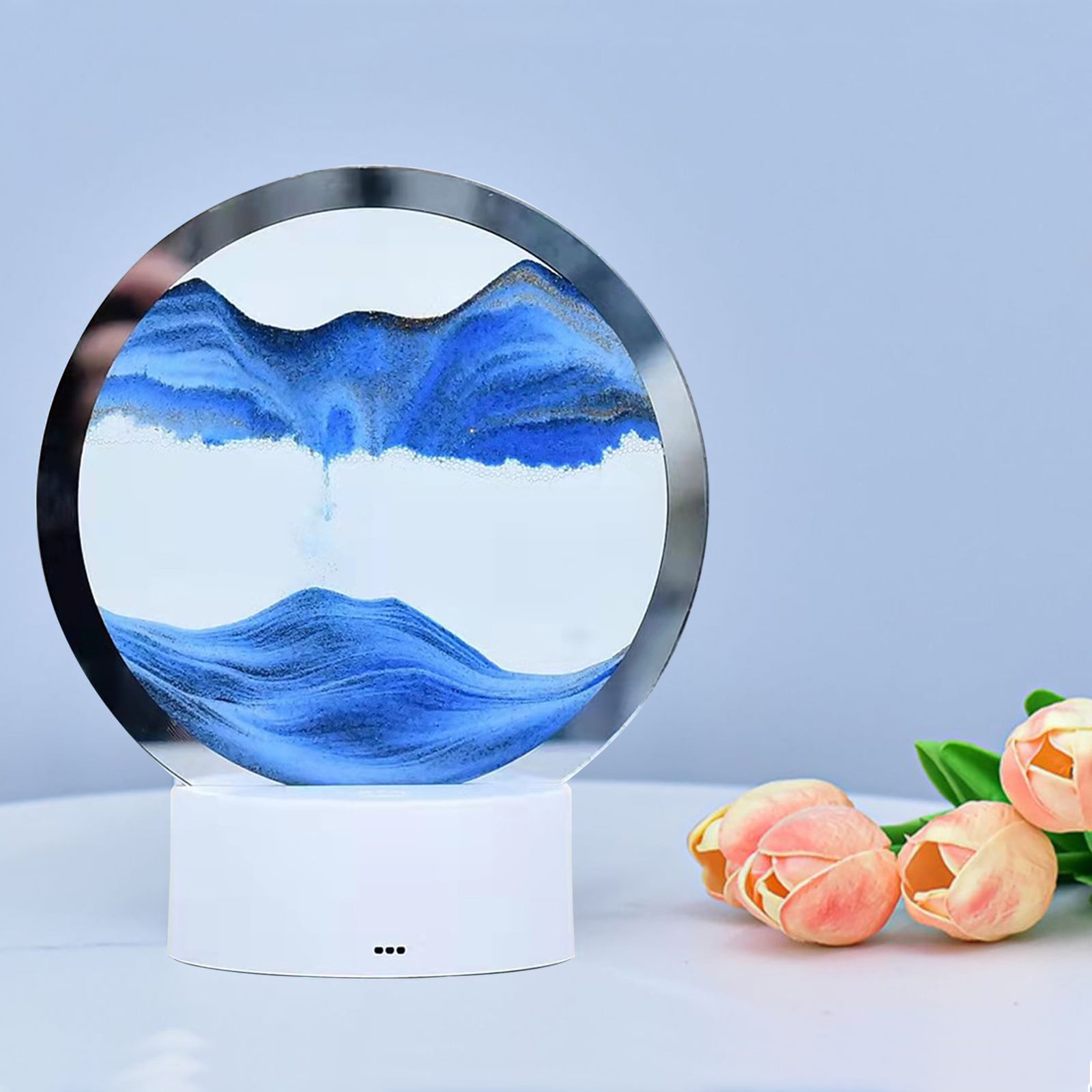 Clearance under $5 Usloyux Moving Sand Art Picture Sandscapes Desktop ...