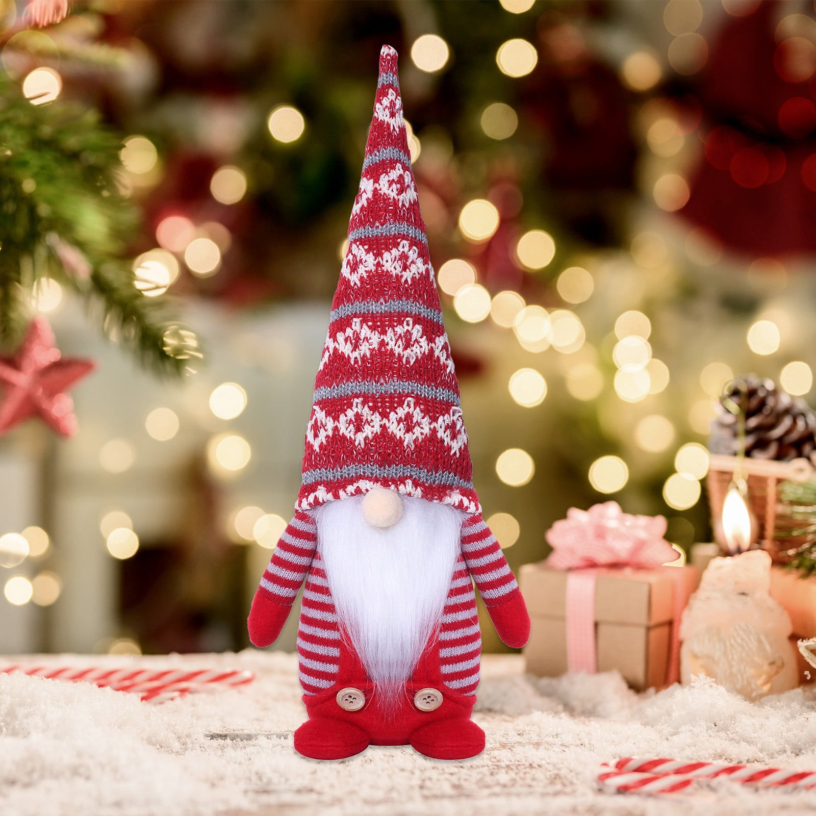 Clearance Under $5!Yyuenw 1PCS Christmas Gnomes Plush Decorations ...