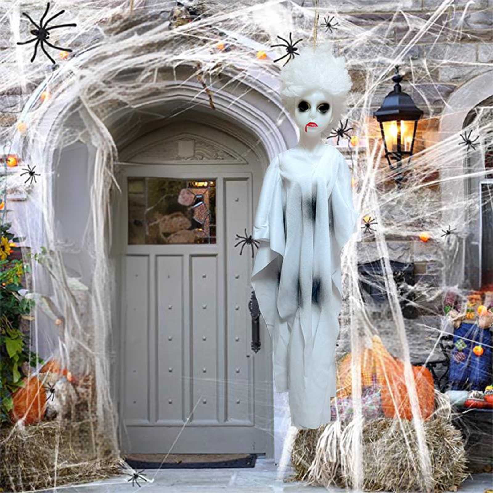 Clearance Under $5!Yyuenw Halloween Hanging White Ghost, Halloween ...