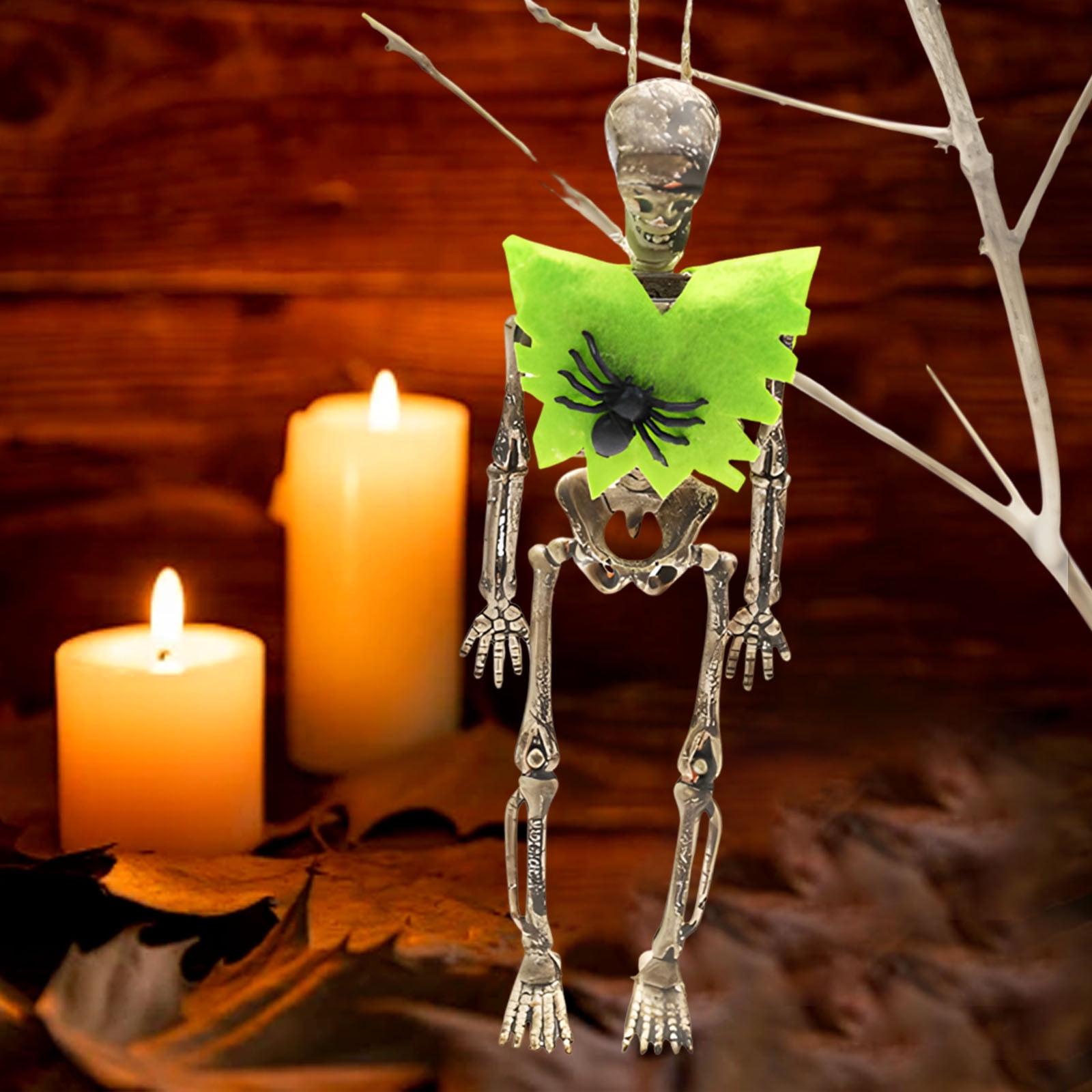 Clearance Under $5!Yyuenw Halloween Skeleton Decorations, 5.9”Mini ...
