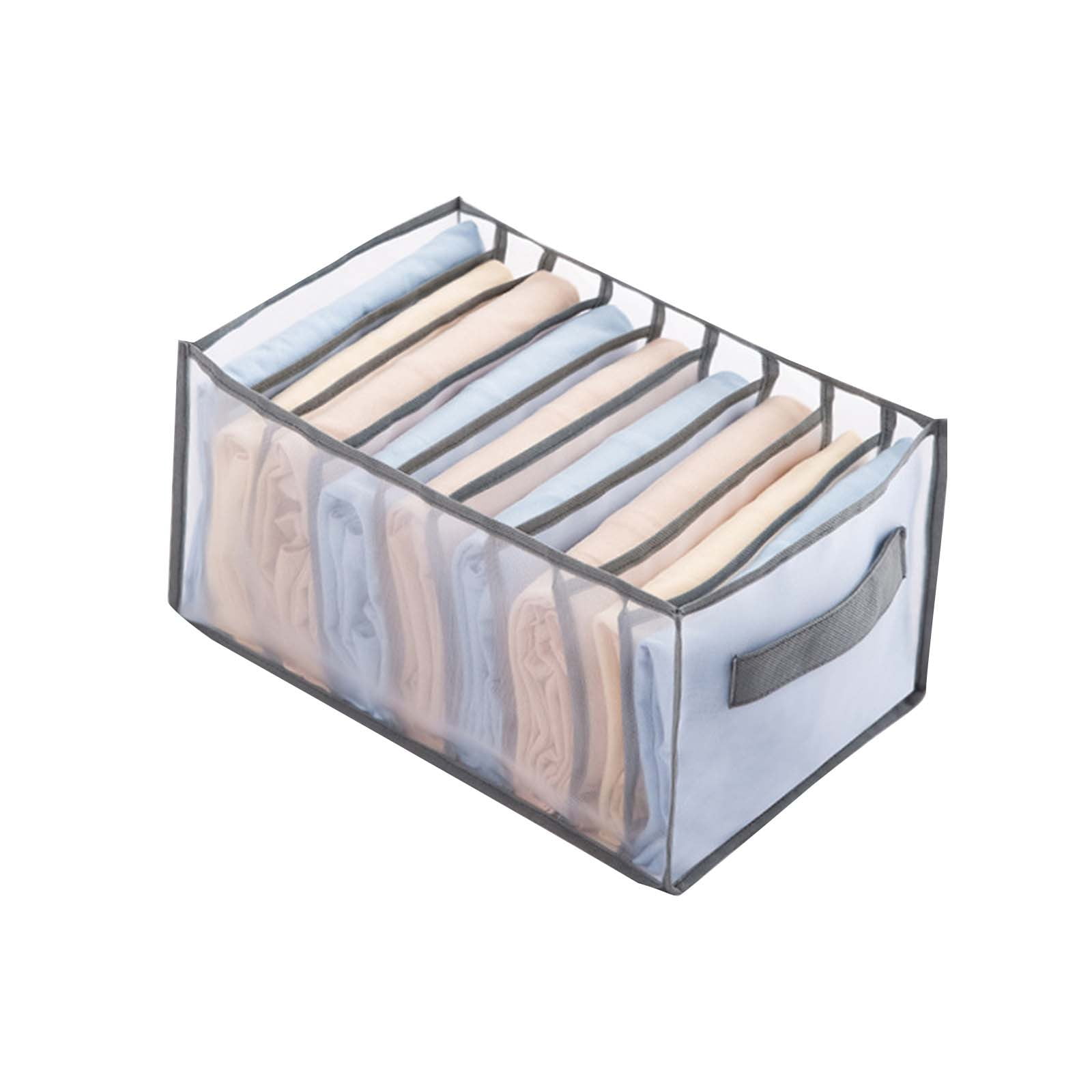 Clearance 50% ZKCCNUK Storage 1 Extra 9-compartment Underwear Storage ...