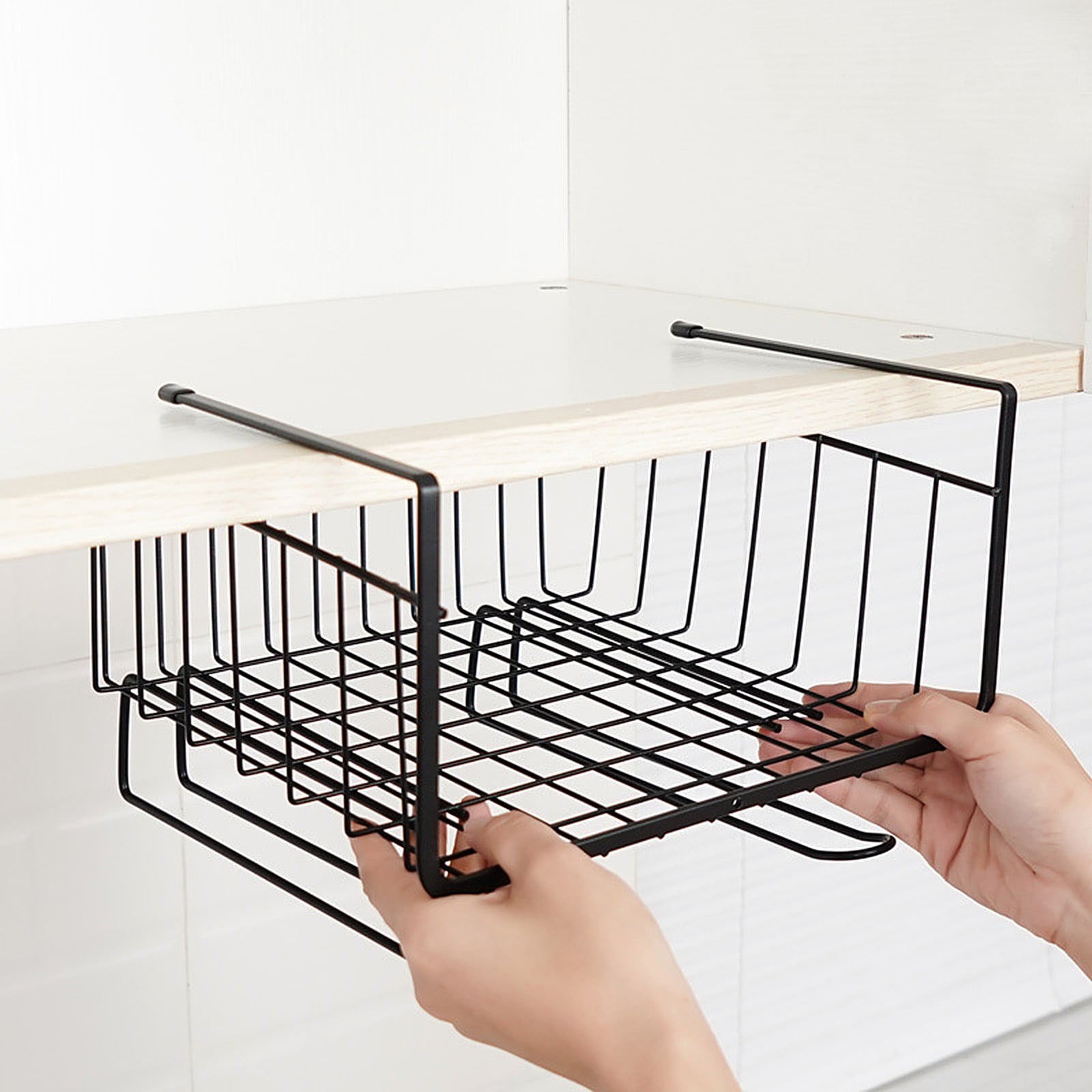 Clearance 50% ZKCCNUK Storage 2PC Hanging Basket Shelf Compartment ...