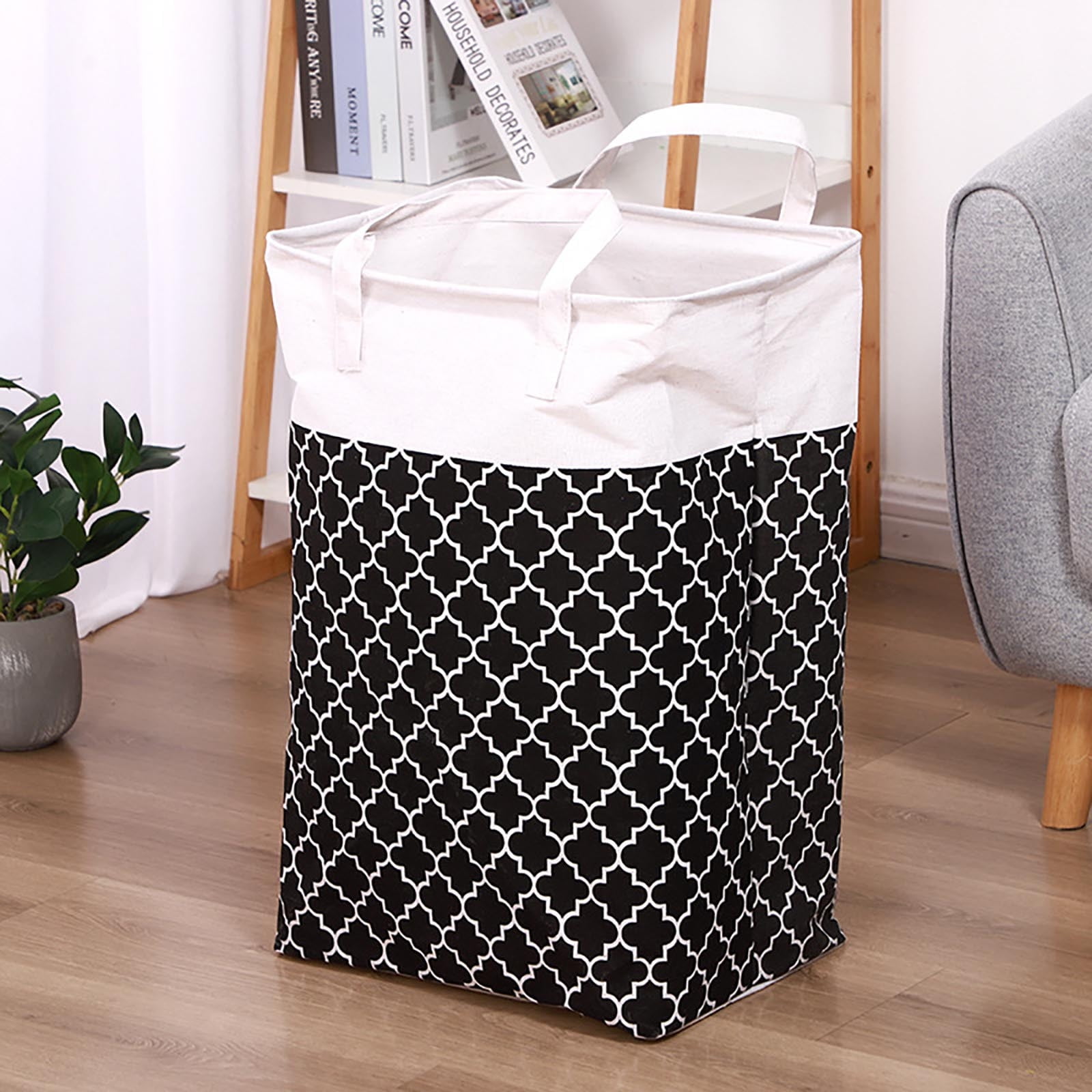 Clearance 50% ZKCCNUK Storage Fabric Storage Basket Fabric Dirty Cloth ...