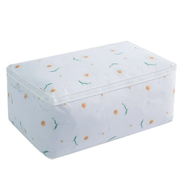 Basicwise "Stackable Plastic Storage Container, Blue Stacking Bins ...