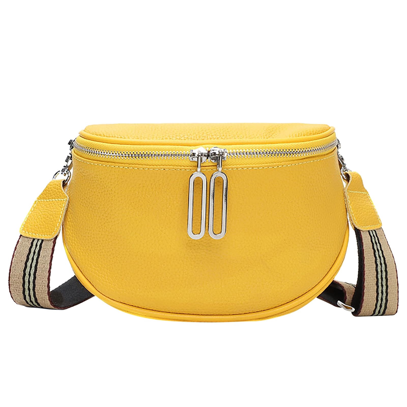 Clearance 50% ZKCCNUK Storage New Leather One Shoulder Crossbody Bag ...