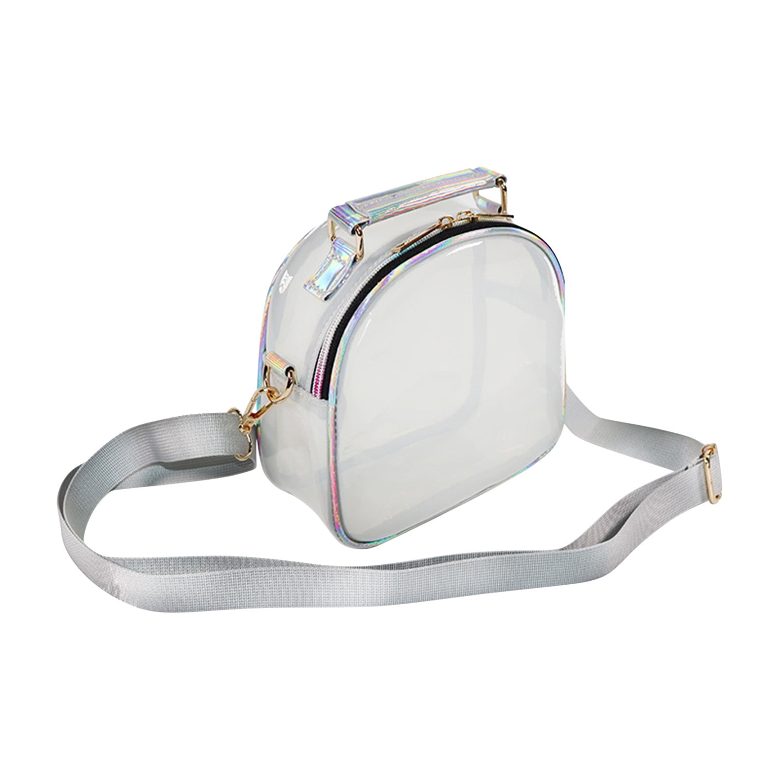 Clearance 50% ZKCCNUK Storage Transparent One Shoulder Crossbody Bag ...