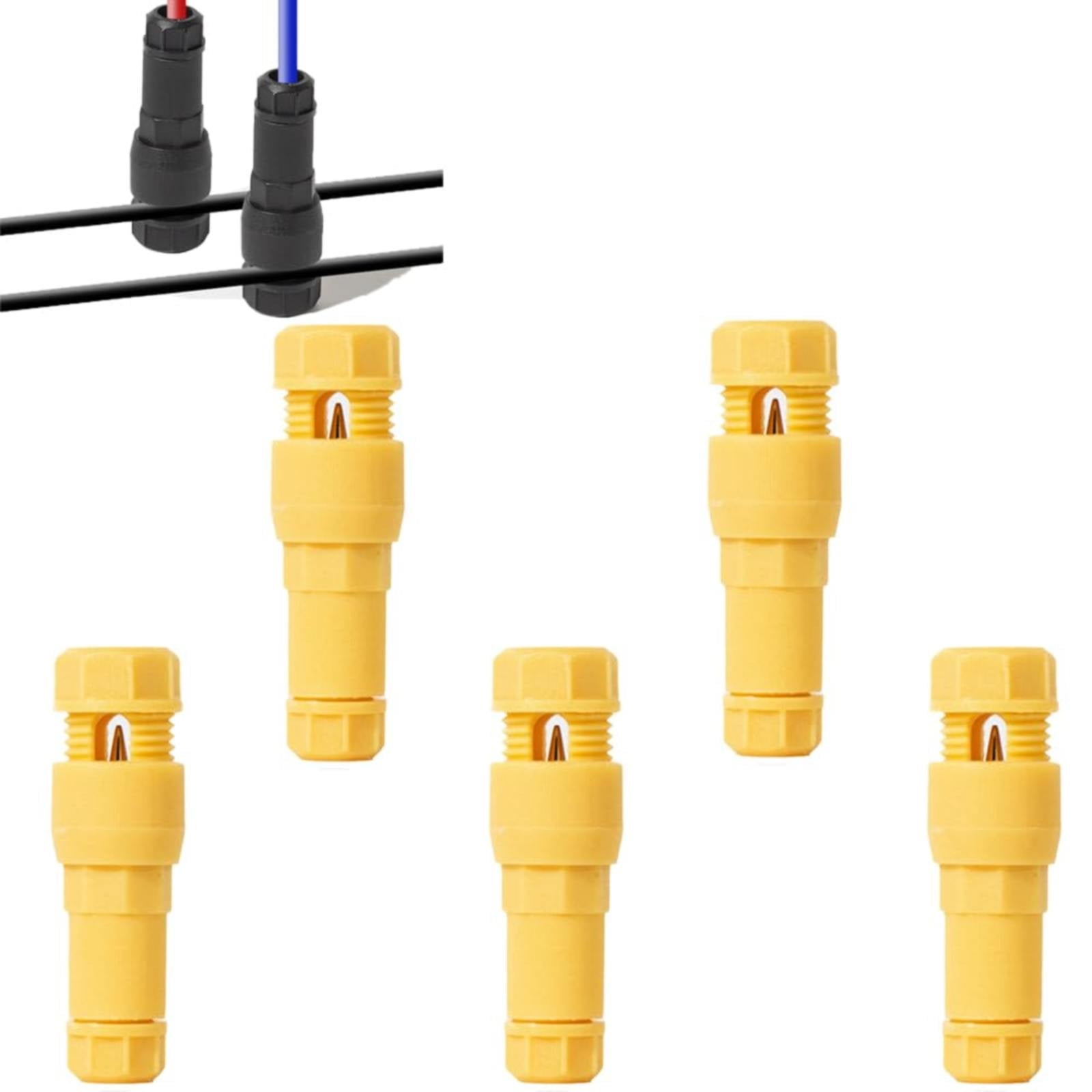 Clearance 5pcs Piercing Terminal Quick Wiring Garden Light Low Voltage ...