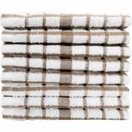 Versatility Red Microfiber Kitchen Dishcloths, 4 Piece Set, 12x12 Inch ...