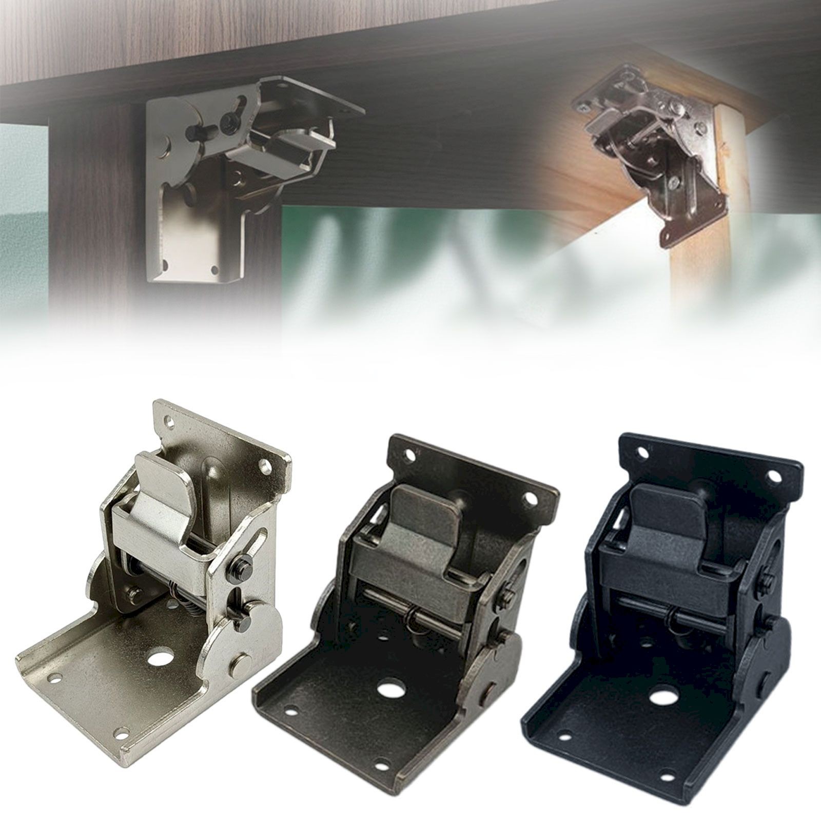 Clearance! 90 Degree Self-Locking Folding Hinge, Anti-Corrosion ...