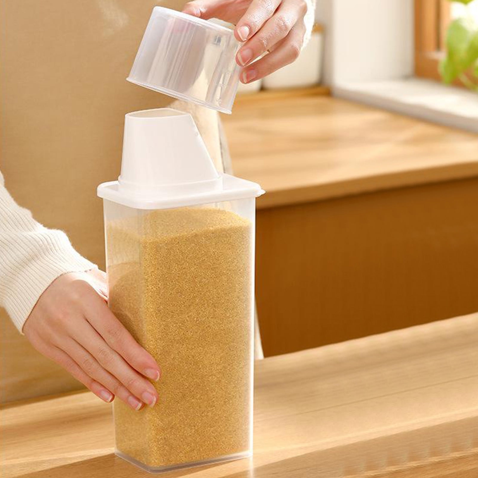 Savings Airtight Food Storage Containers with Measuring Cups,Airtight ...