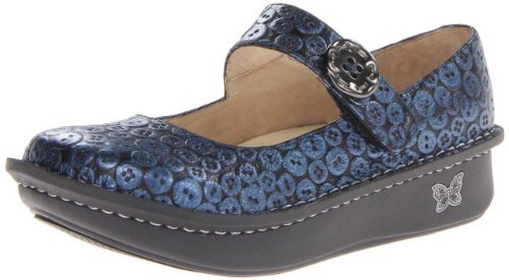 Clearance Alegria Paloma Button Up Shoes - Walmart.com