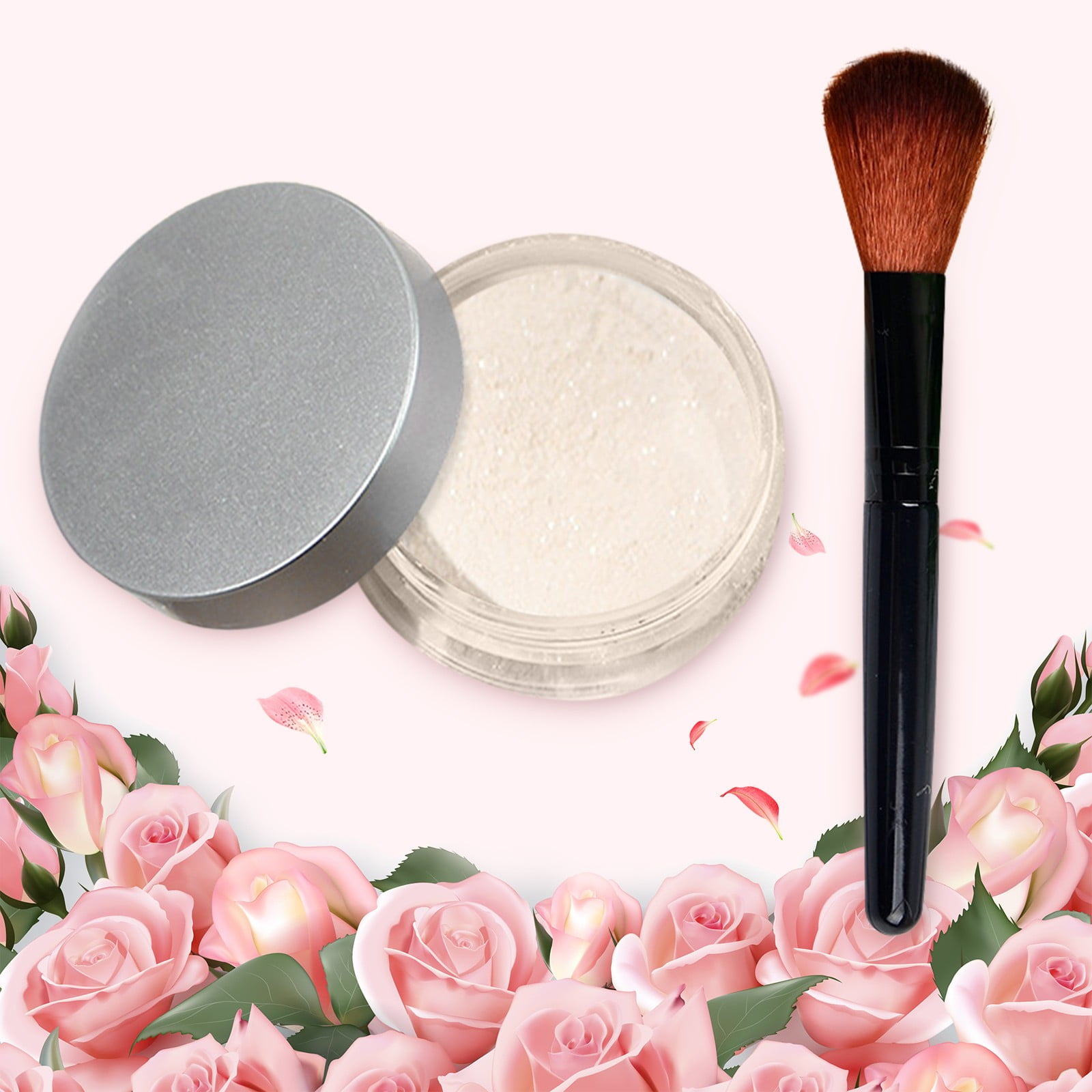 Clearance!Allaura Beauty Pink Setting Powder,Allaura Beauty Blurring ...