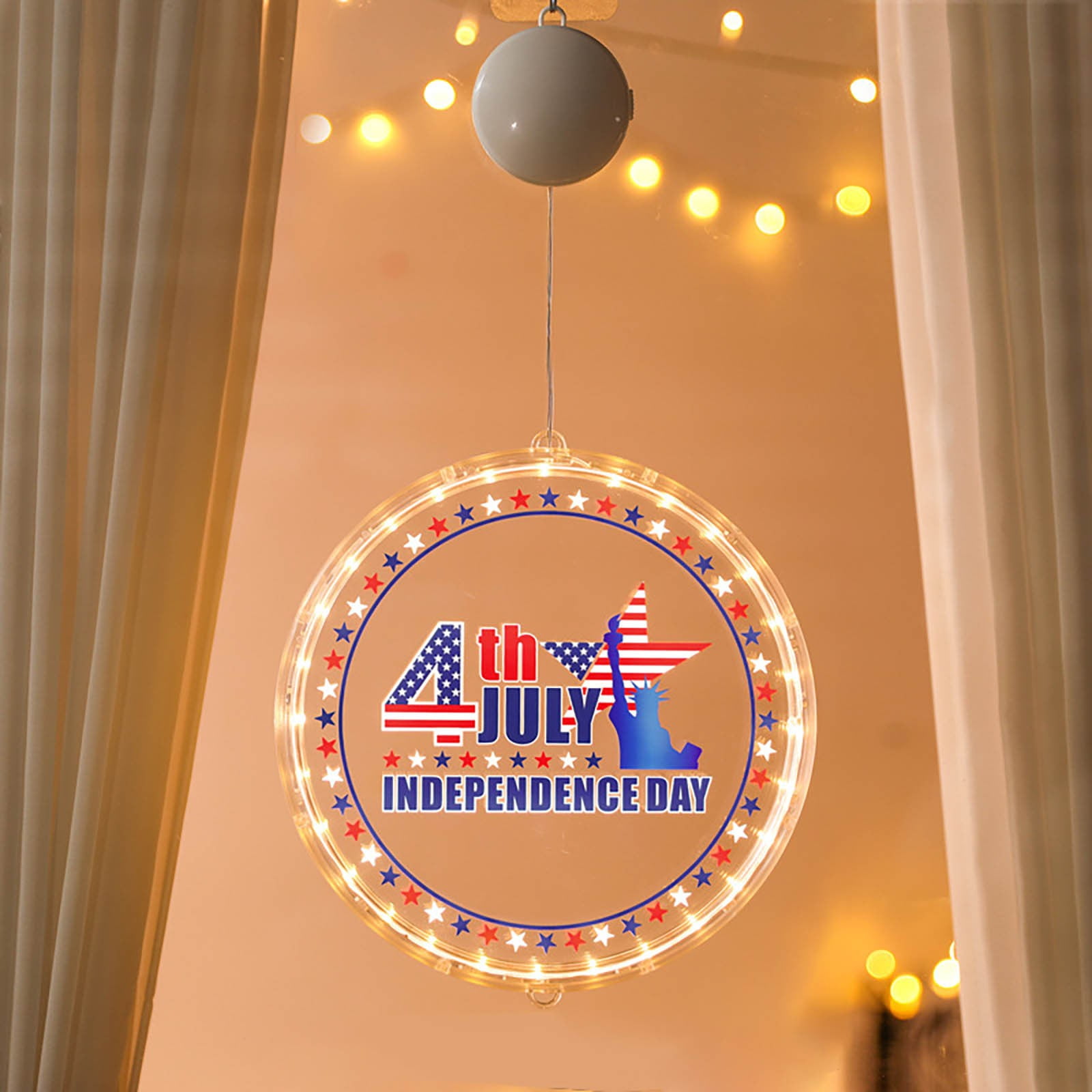Clearance American Flag LED Lights - 10in Patriotic Lights for 4th of ...