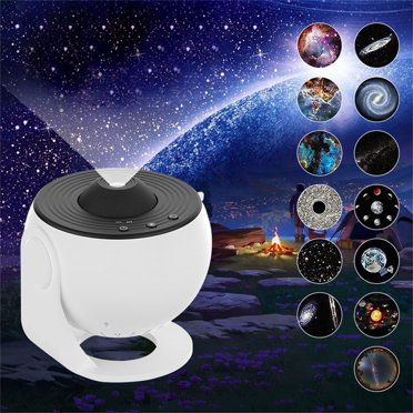 ROSSETTA Kids Space Lamp, LED Fun Cosmic Star Projector, Nebulae ...