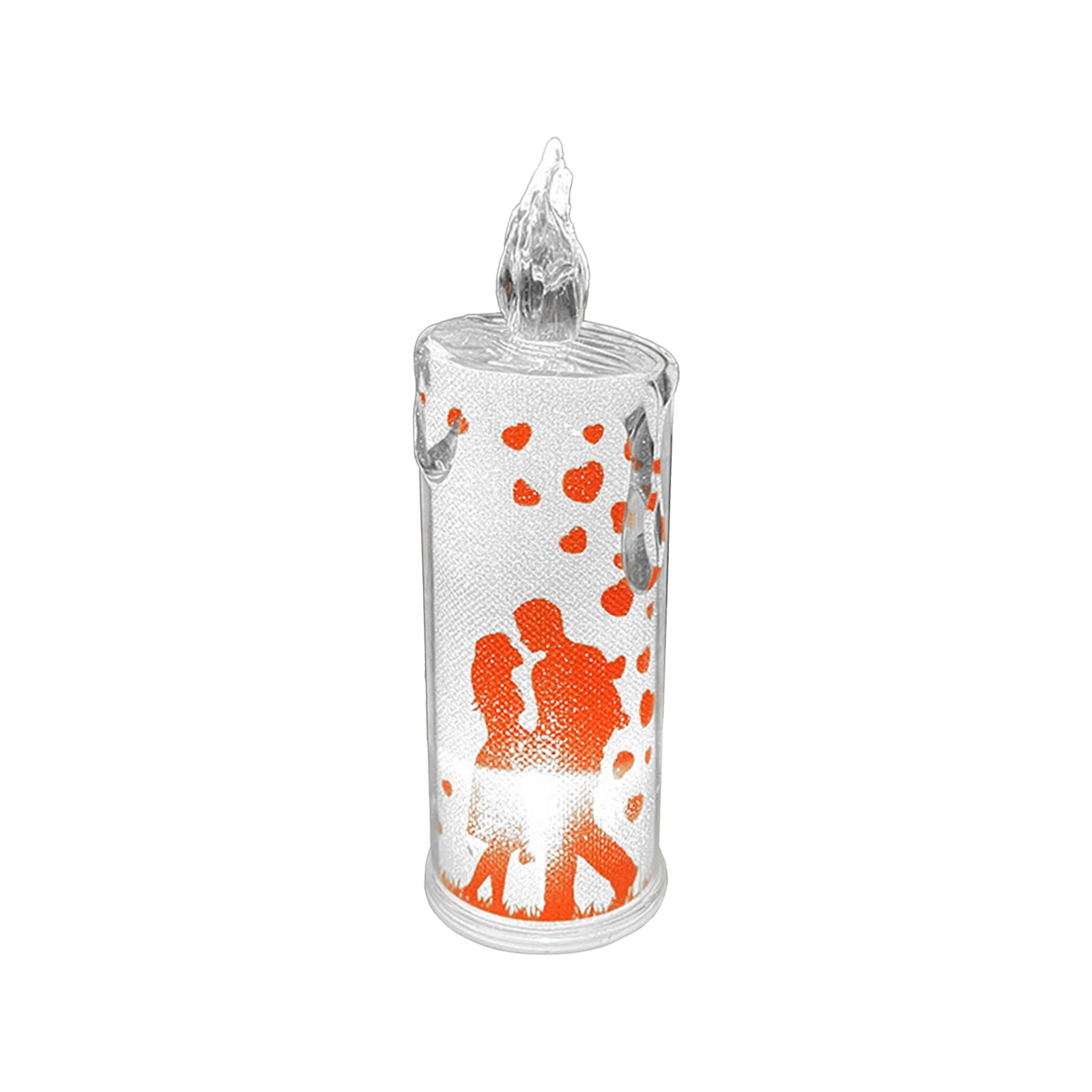 Clearance! Anckoeil Valentine's Day Confession Electronic Candle Light ...