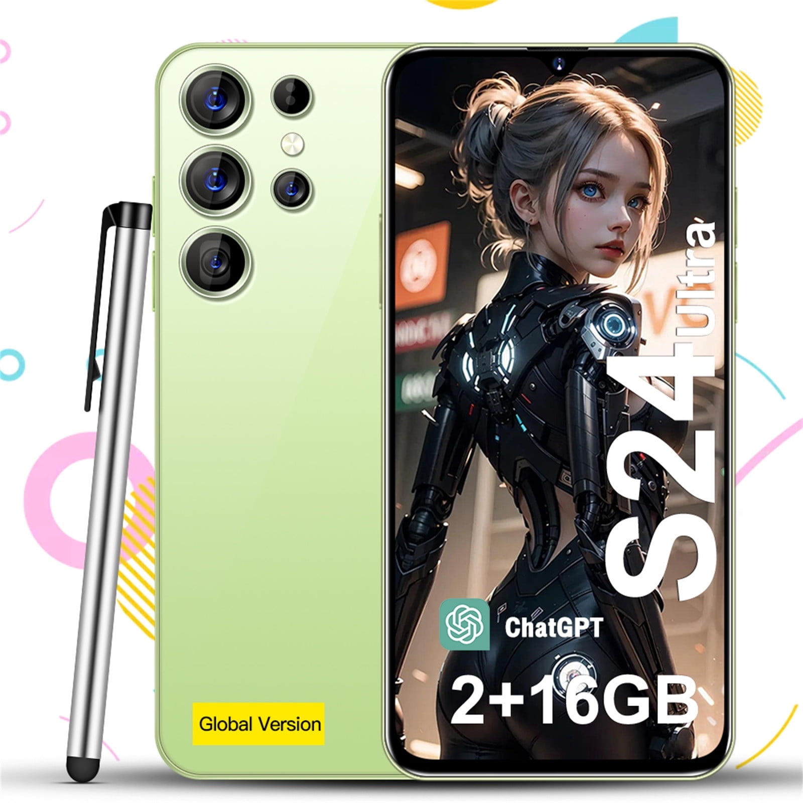 Clearance Android Smartphone Unlocked Android Smartphone 16Gb Rom+2Gb ...