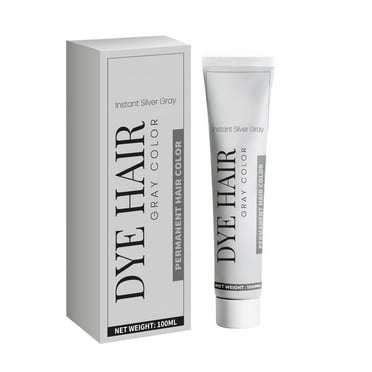 Temporary Silver Gray Hair Spray Color, Luxury Coloring Mud Grey Hair ...