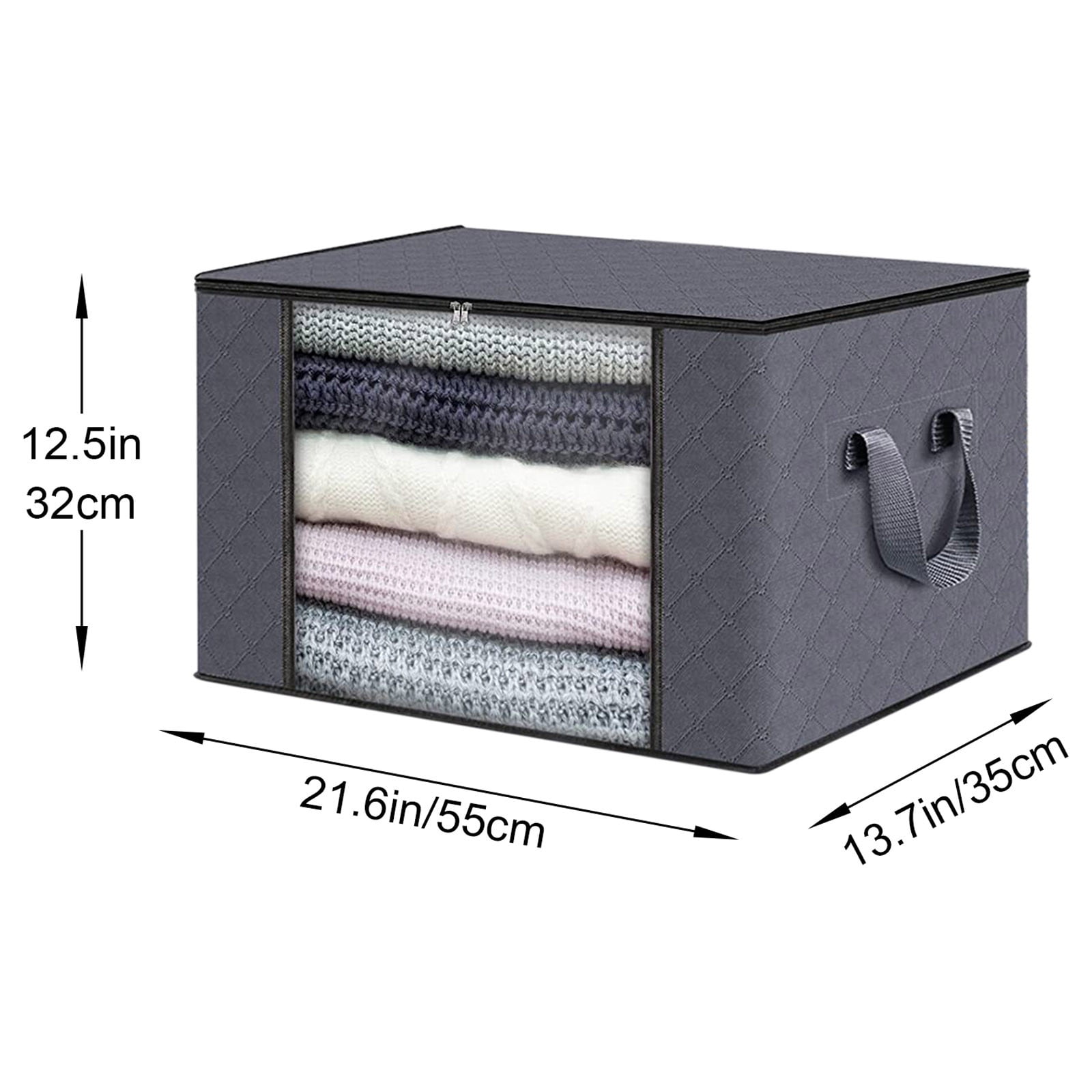 Clearance! Antqov Clothes Storage, Foldable Thick Fabric Blanket ...