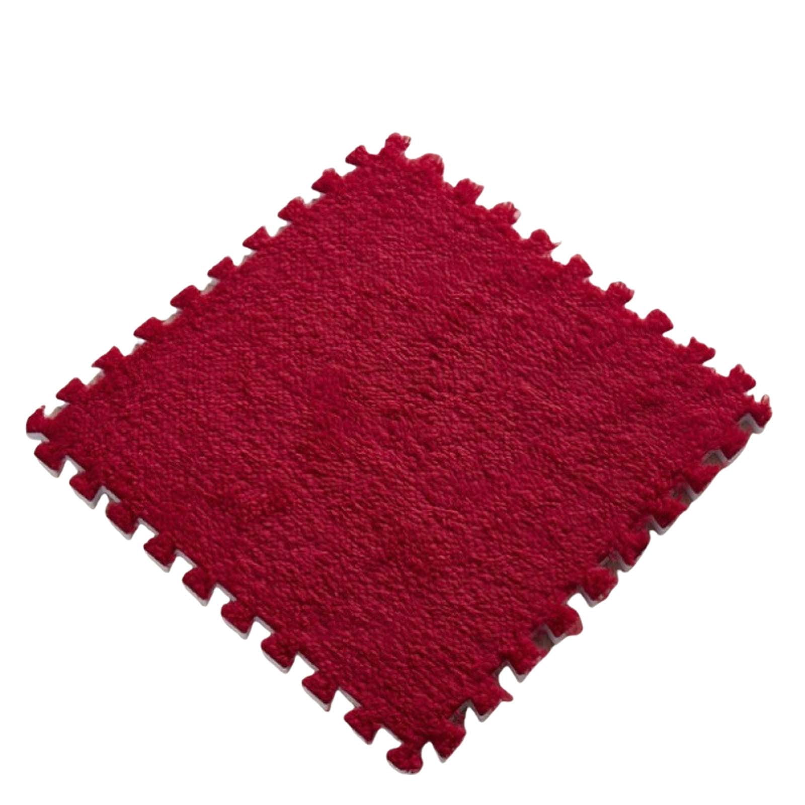 Antqov Foam Puzzle Floor Mat, Soft Fuzzy Non-Slip Square Foam Floor ...