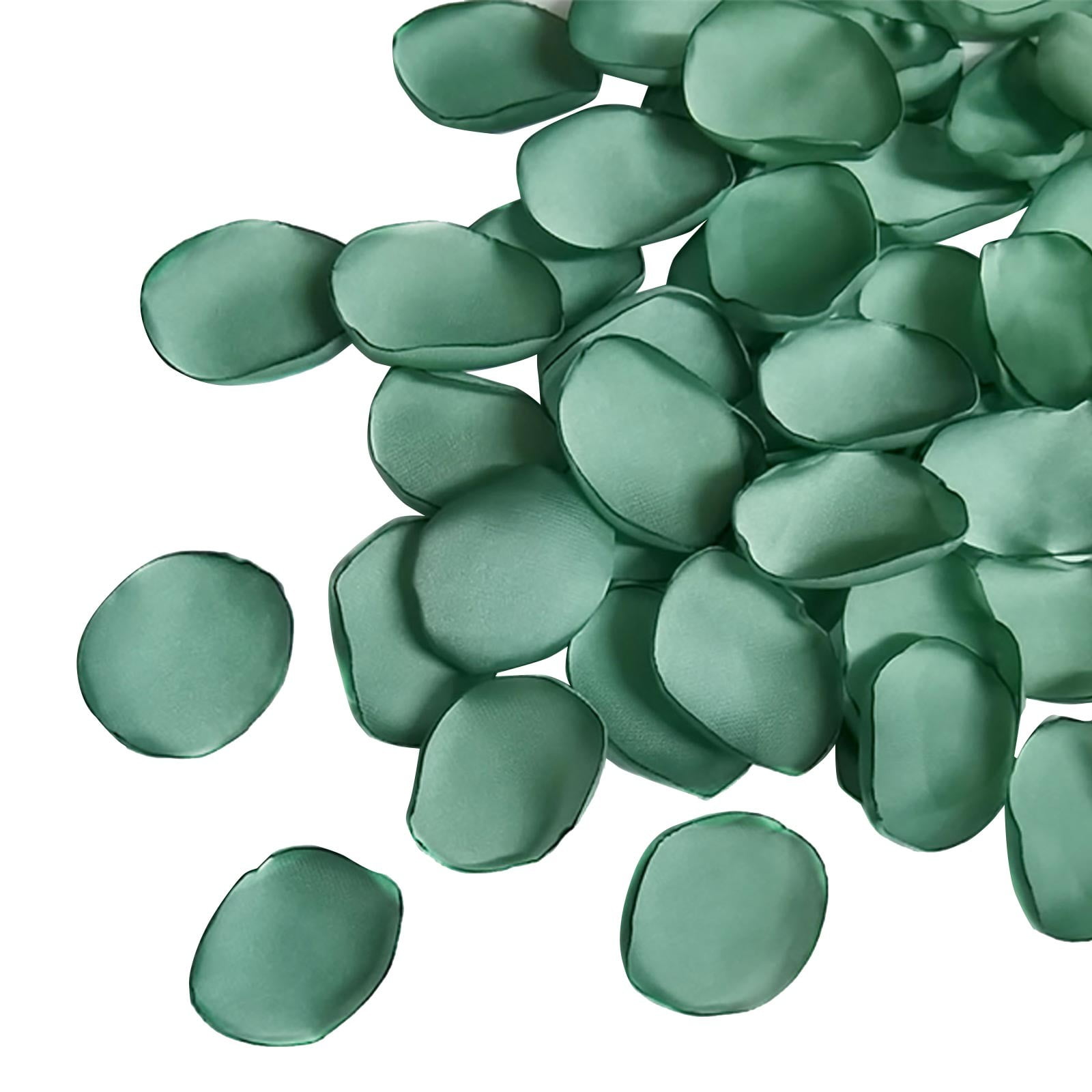 Clearance!Aopfjg Green Rose Petals,Flower Petals,Silk Rose Petal Edged ...