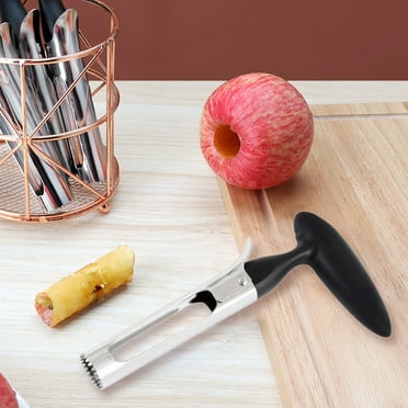 Mainstays 8-Wedge Stainless Steel Apple Slicer and Corer, Black - Walmart.com