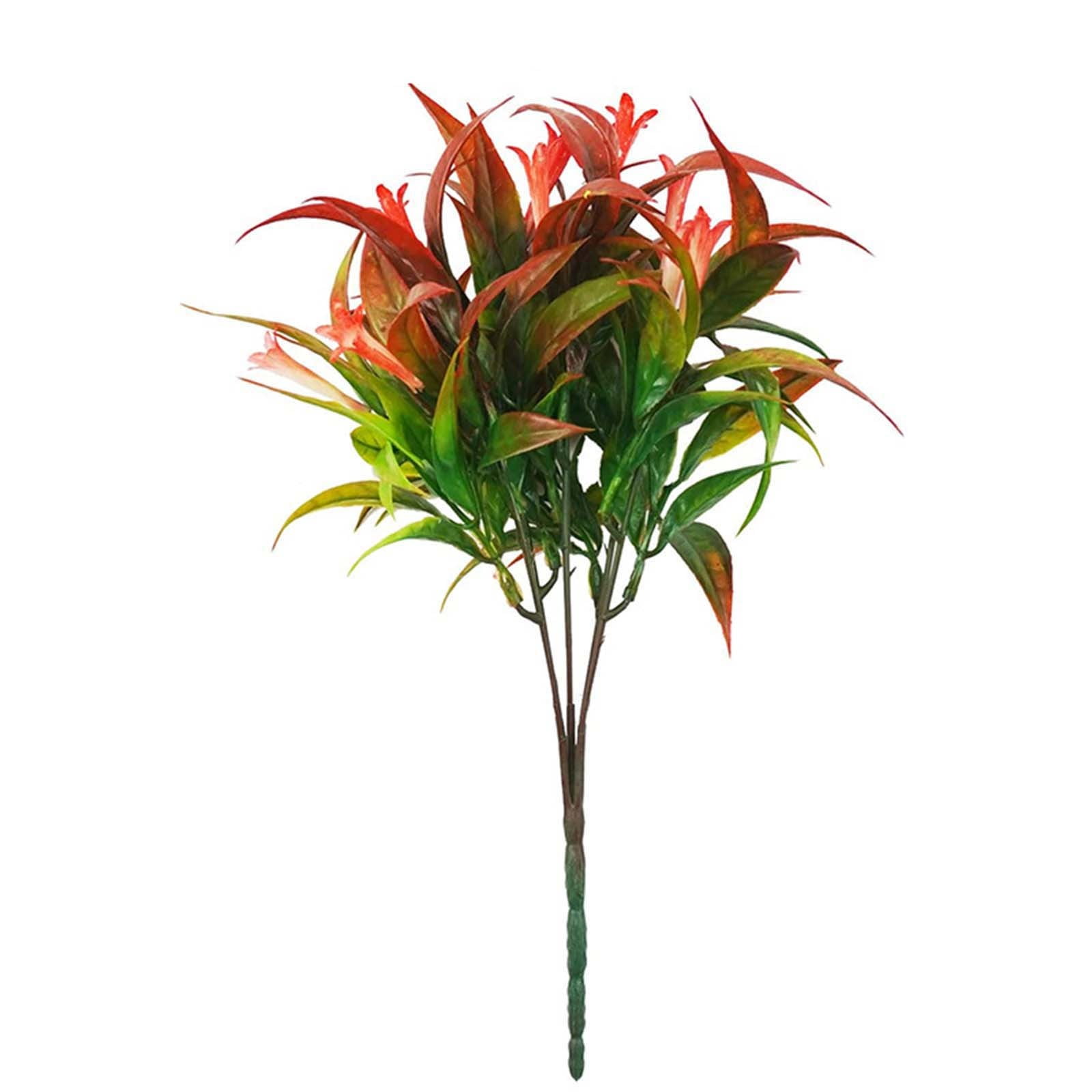 Clearance Artificial Plants Outdoor Fake Tropical Flowers Morning Glory ...