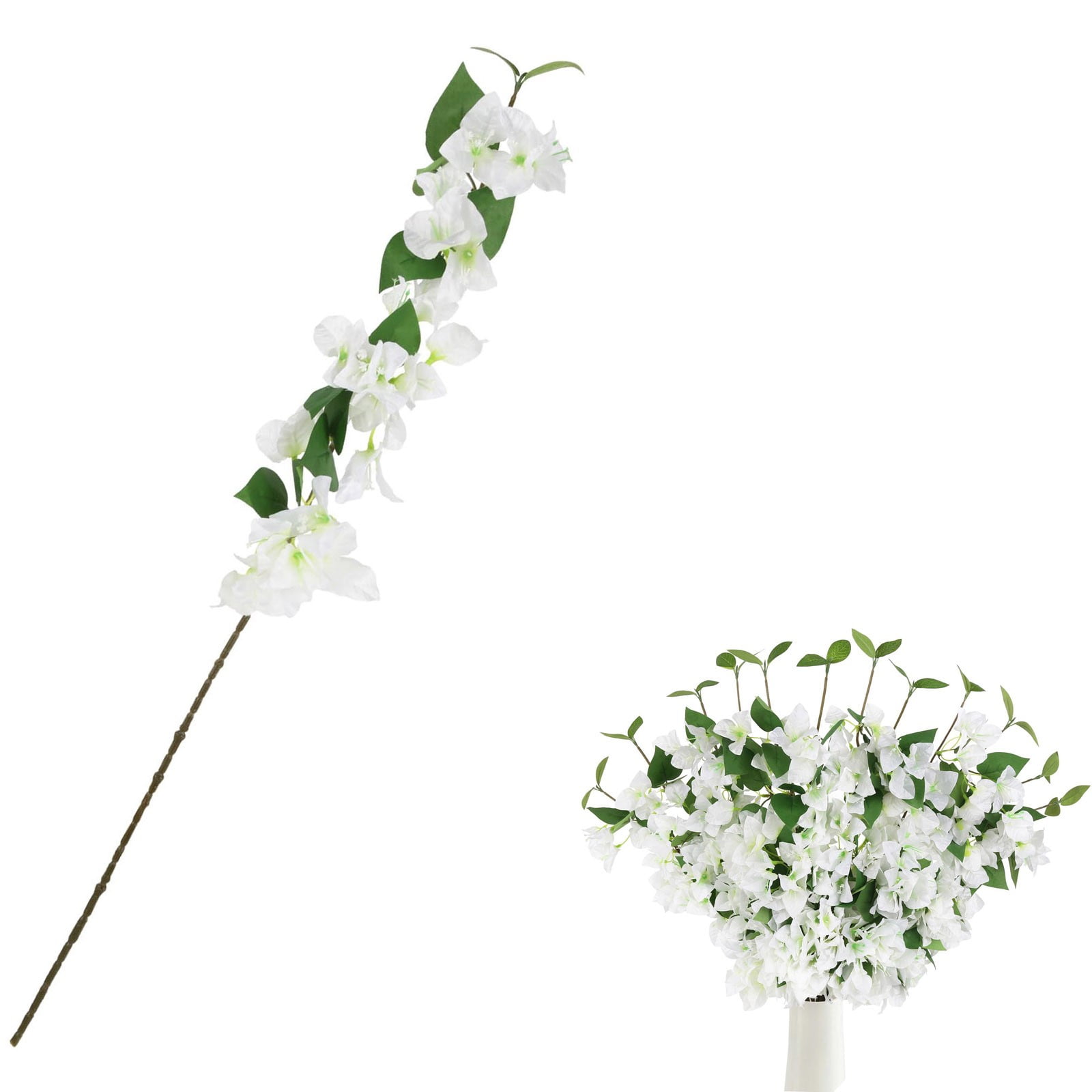 Clearance Artificial flowers under $5,Artificial Branches Stems Faux ...