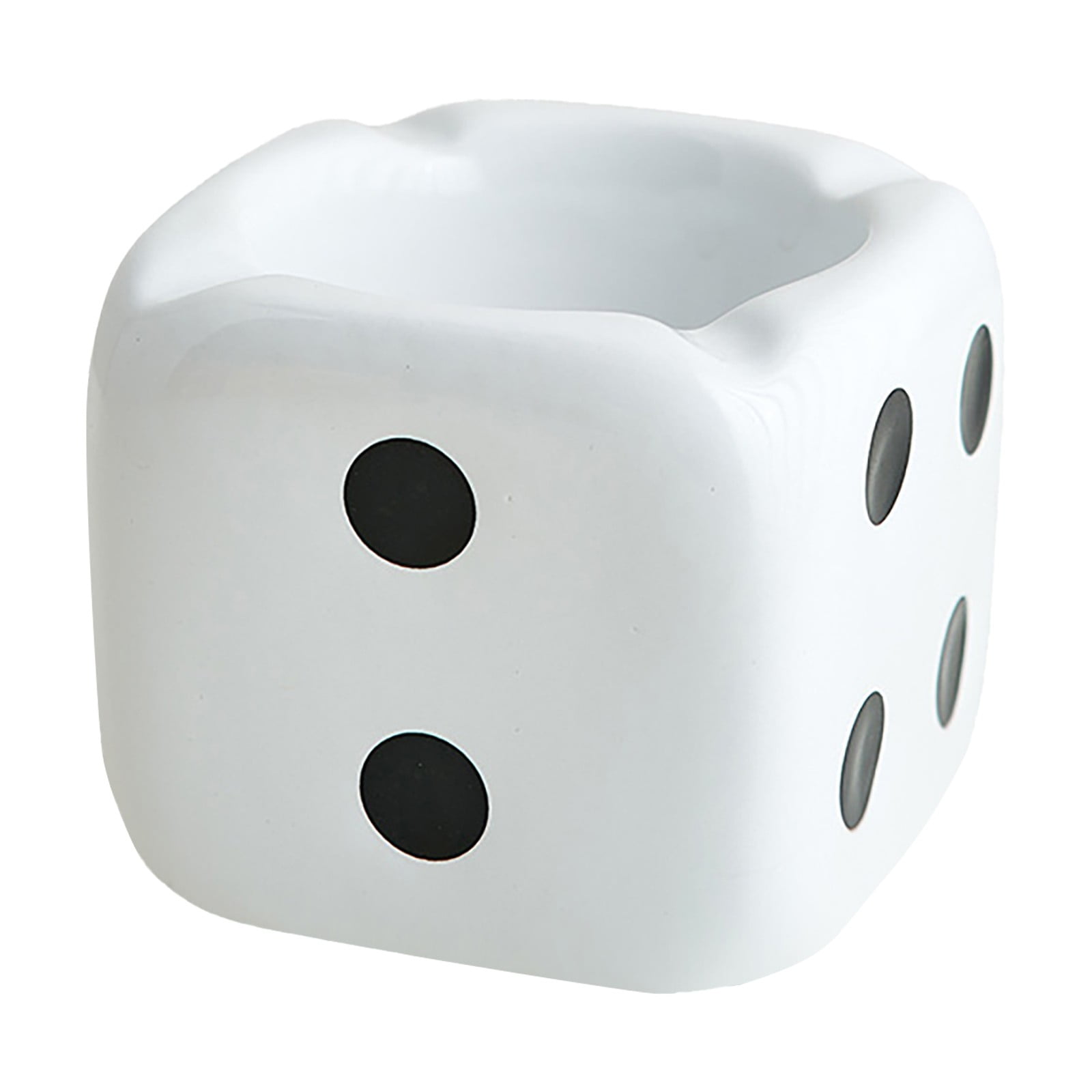 Clearance! Ashtray Retro Dice Ceramic Ashtray Outdoor Ashtray Indoor ...