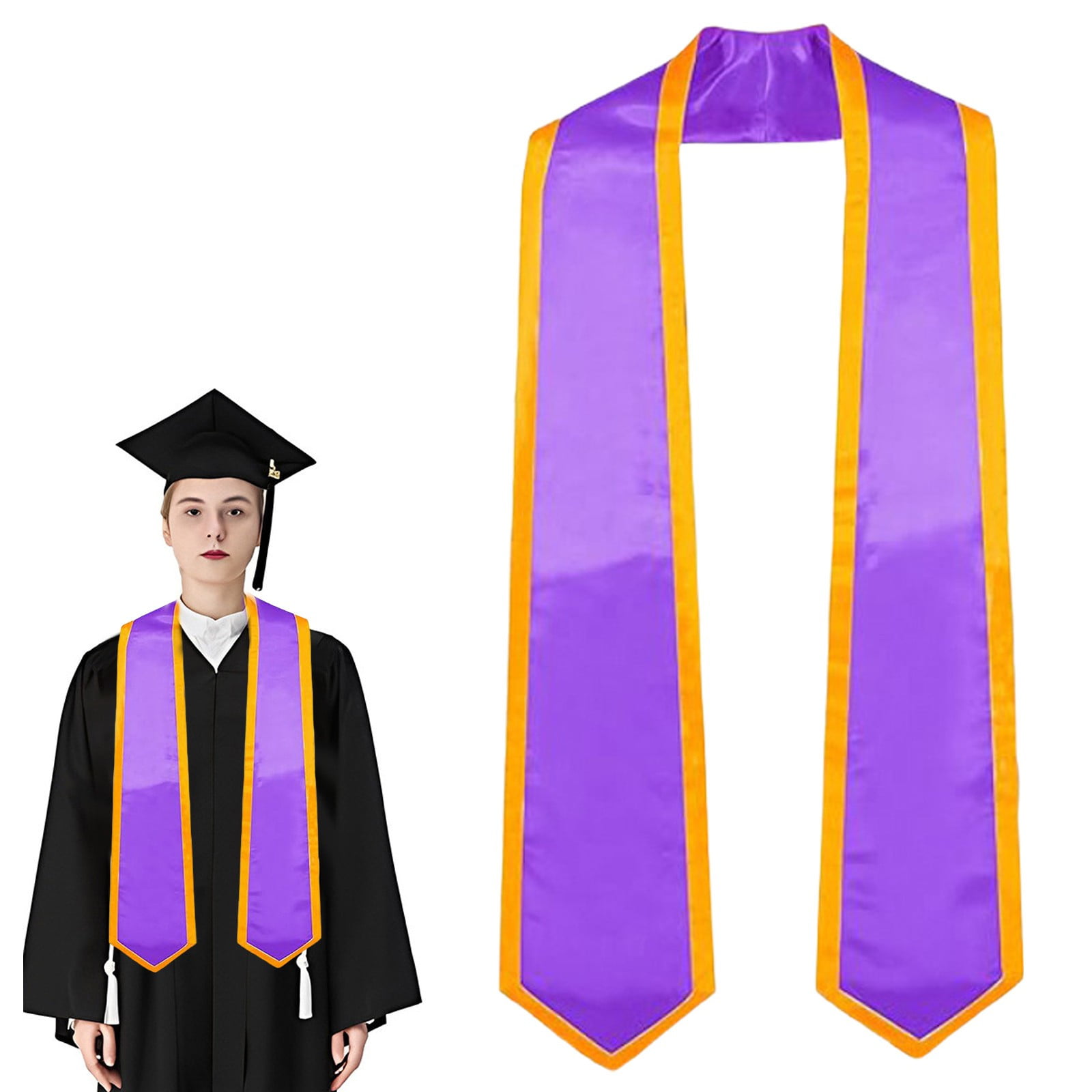 Clearance BANEX Stoles For Graduation 2025 Plain Graduation Honor Stole ...