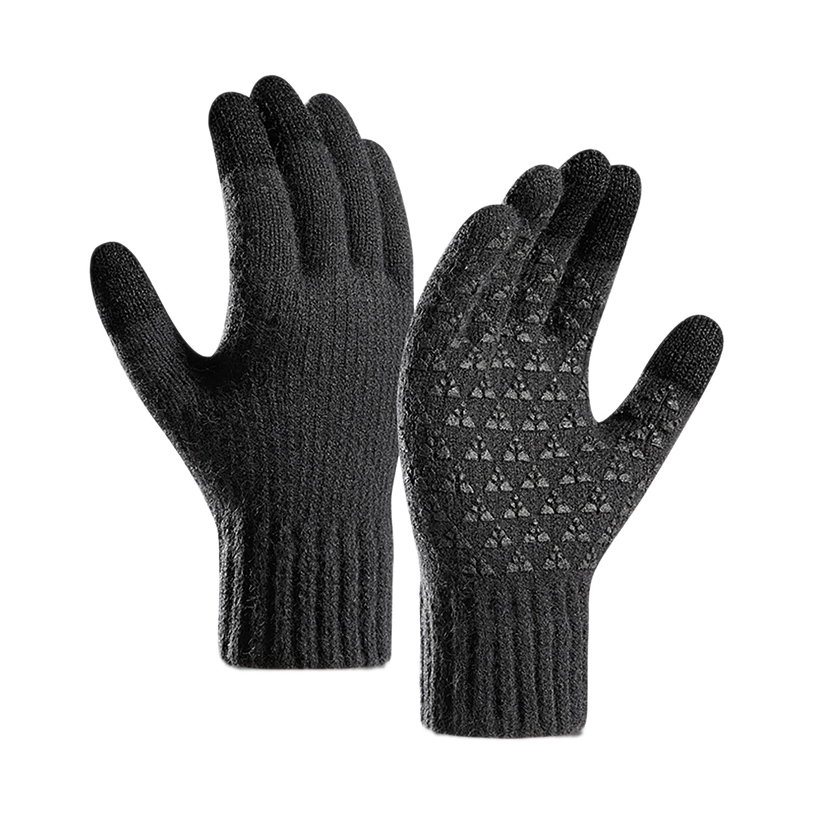 BKQCNKM Winter Gloves Mens Gloves for Cold Weather Gloves with ...