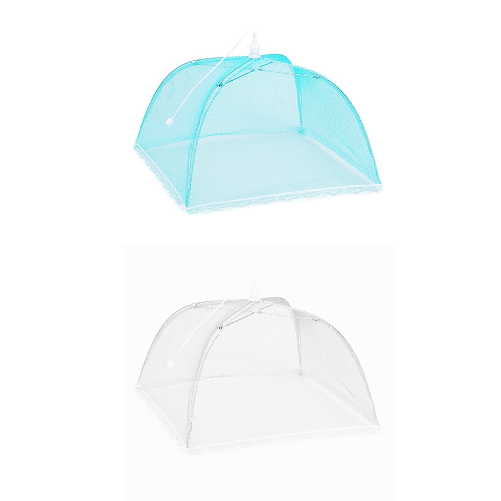 (Clearance) BNNG 2 Pack Pop-Up Mesh Food Covers, Umbrella-Style Folding ...