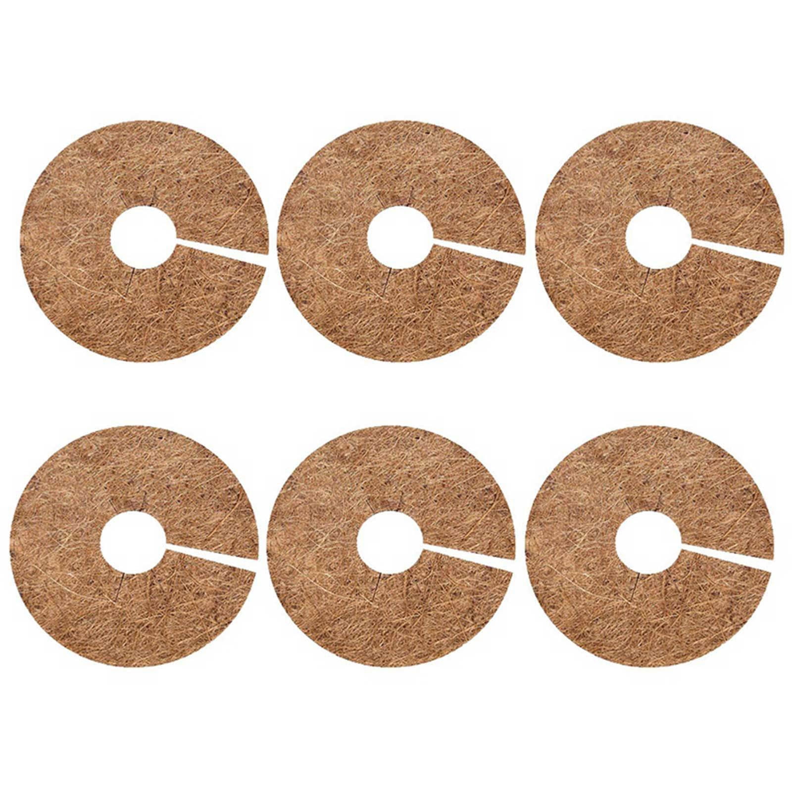 (Clearance) BNNG Coconut Fiber Mulch Ring Tree Plant Protector Mat ...