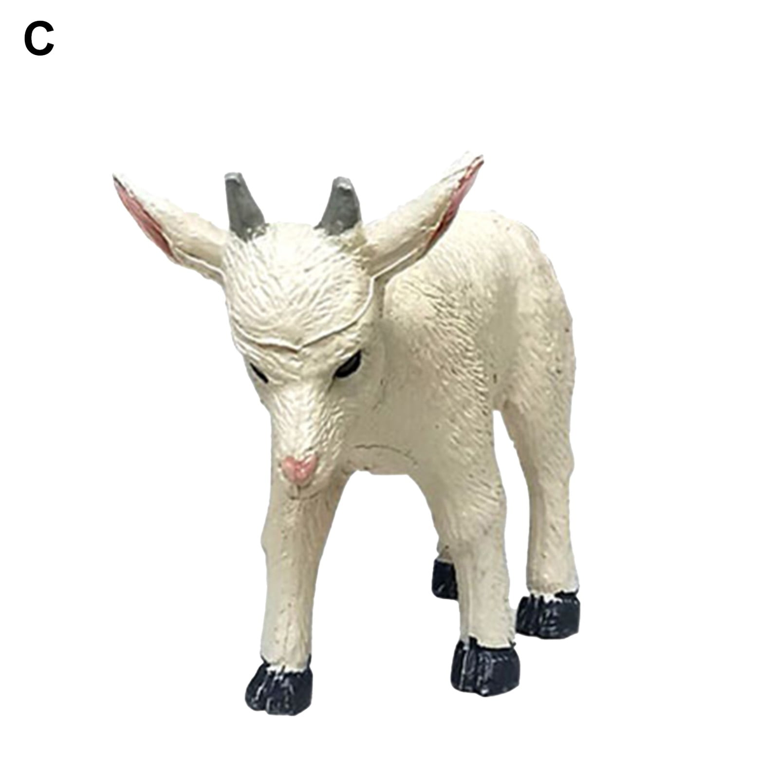 (Clearance) BNNG Cute Goat Figurines, Goat Animal Toy Set Sheep Toys ...