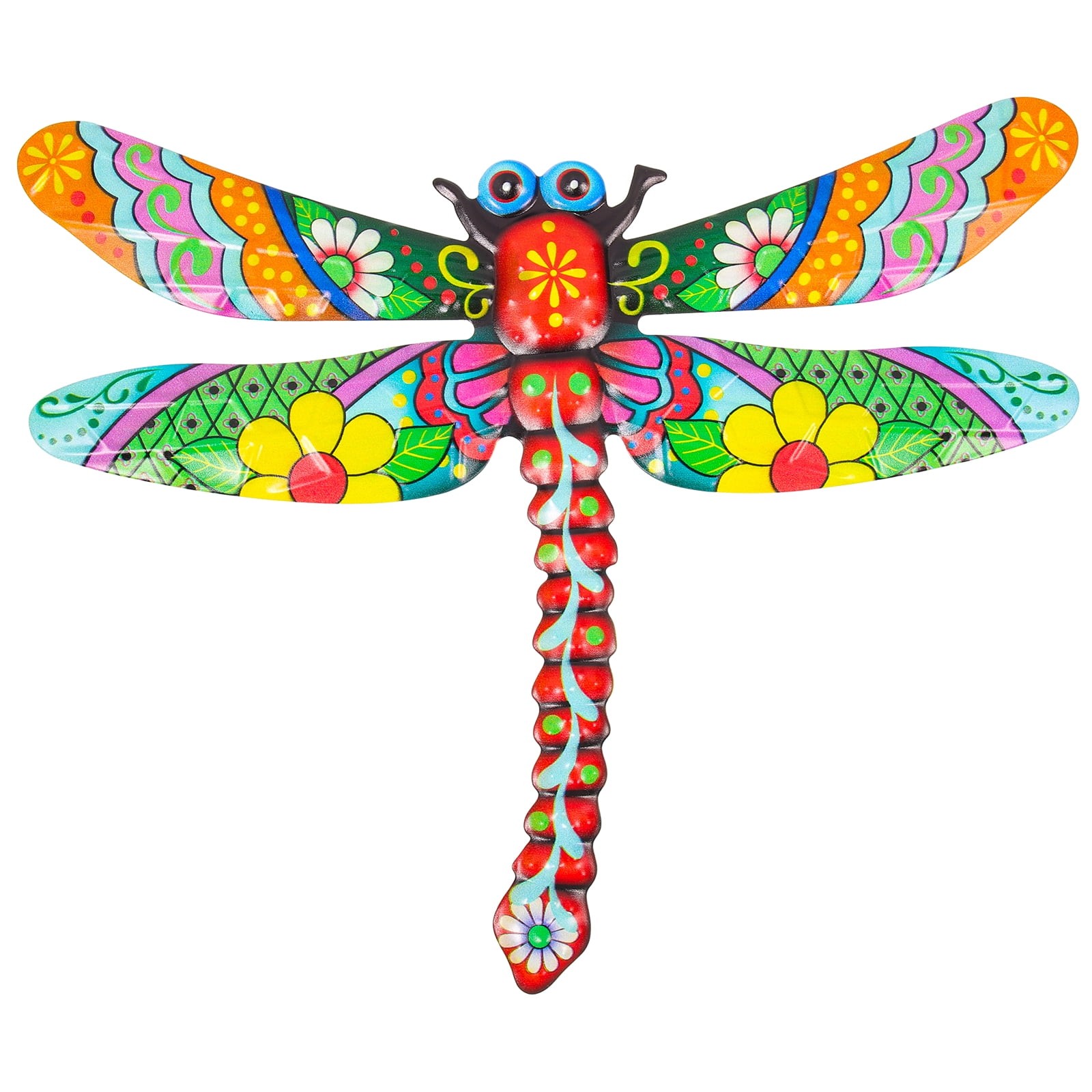 (Clearance) BNNG Large Watercolor Dragon-fly Wall Stickers, Removable ...
