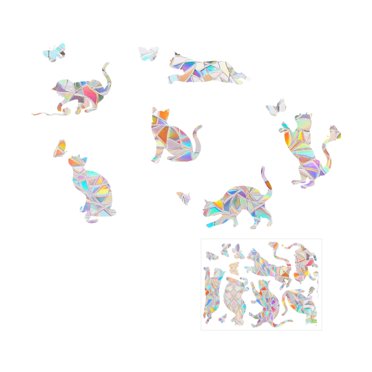 Flower and Grass Anti-Collision Decals - Save Birds from Window ...